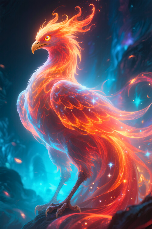 ArtStation - Fantasy Fire Phoenix