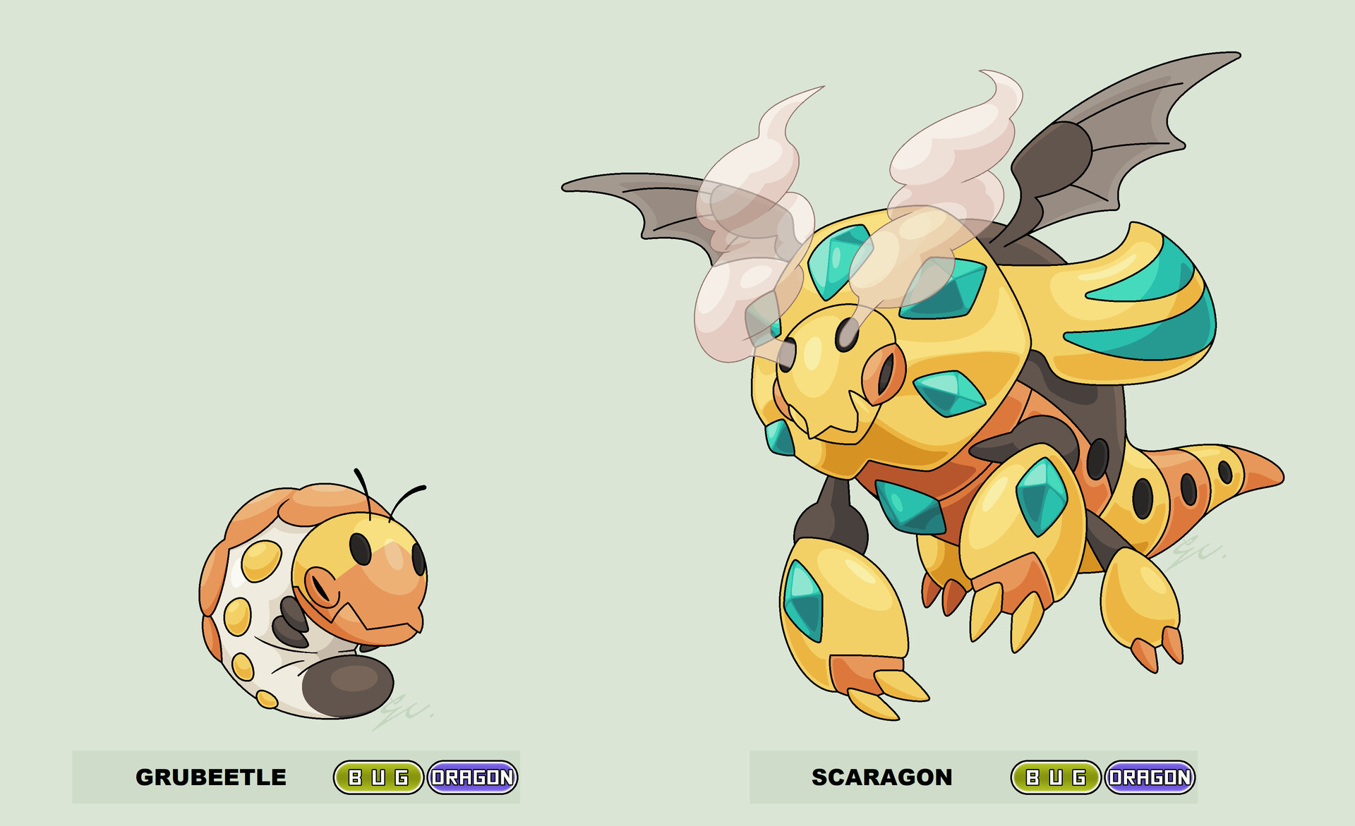 ArtStation - FAKEMON - the Bomber scarab