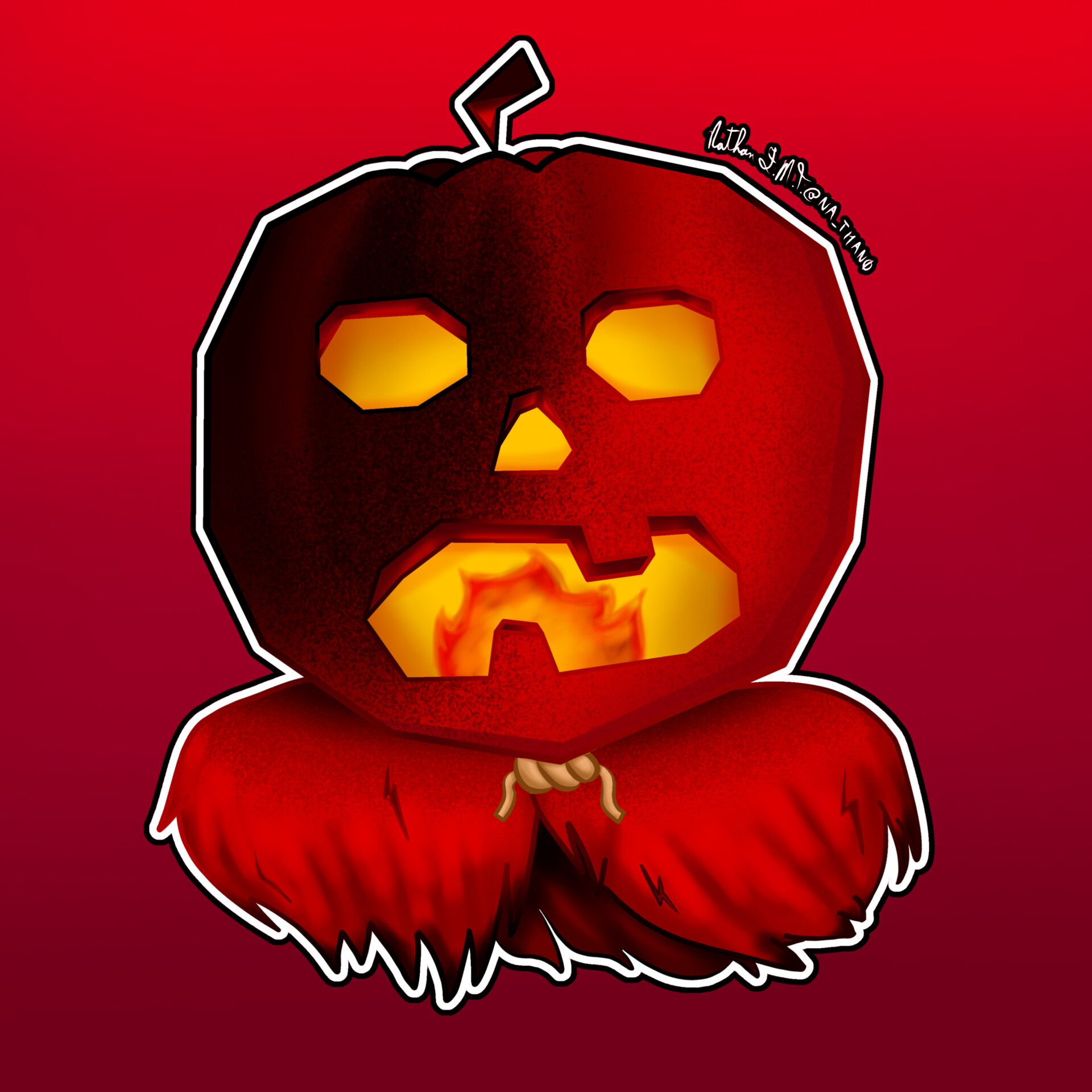 ArtStation - Classic Roblox Pumpkin