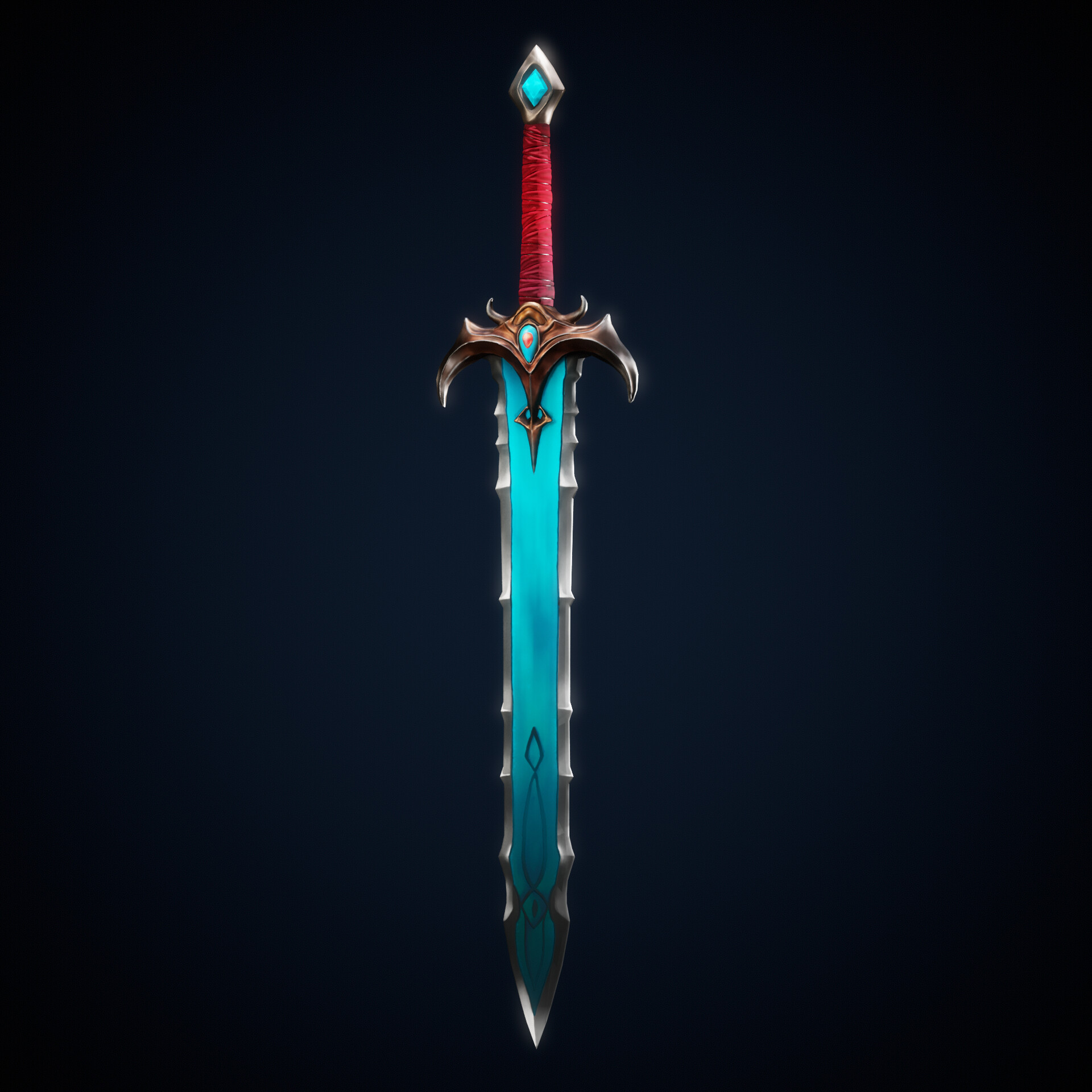 ArtStation - Azure Oathblade