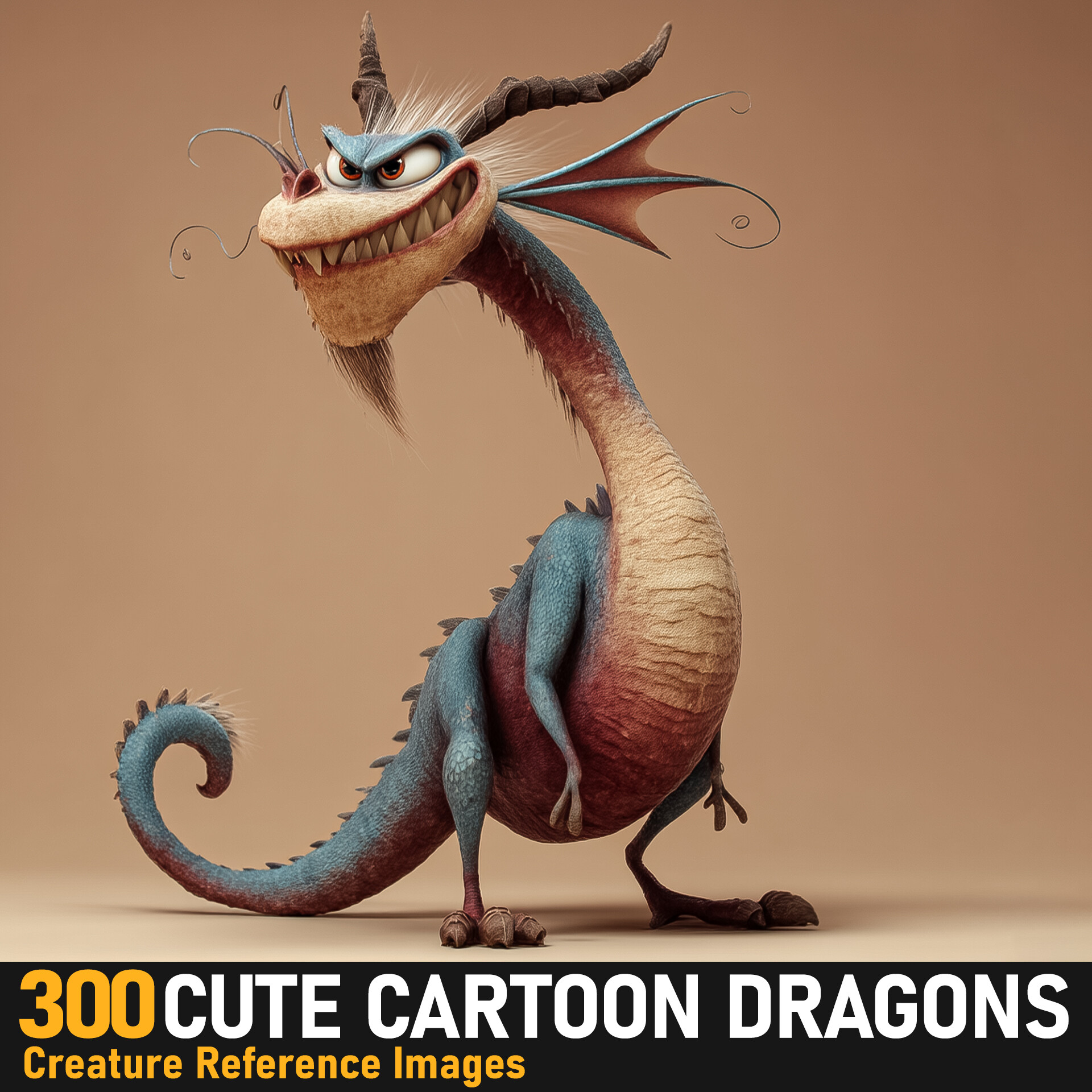 ArtStation - Cute Cartoon Dragon| Creature Reference Images