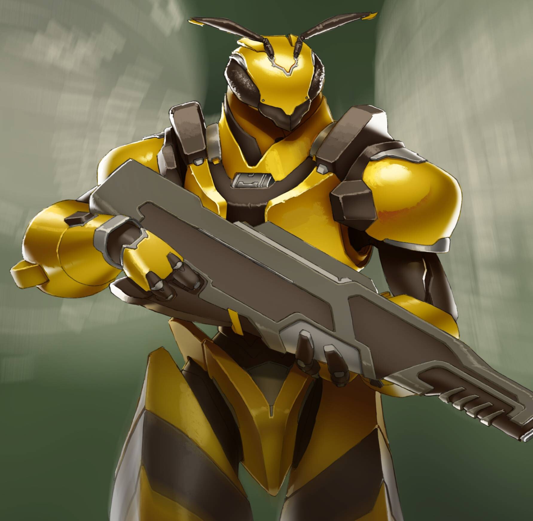 ArtStation - Bee Trooper