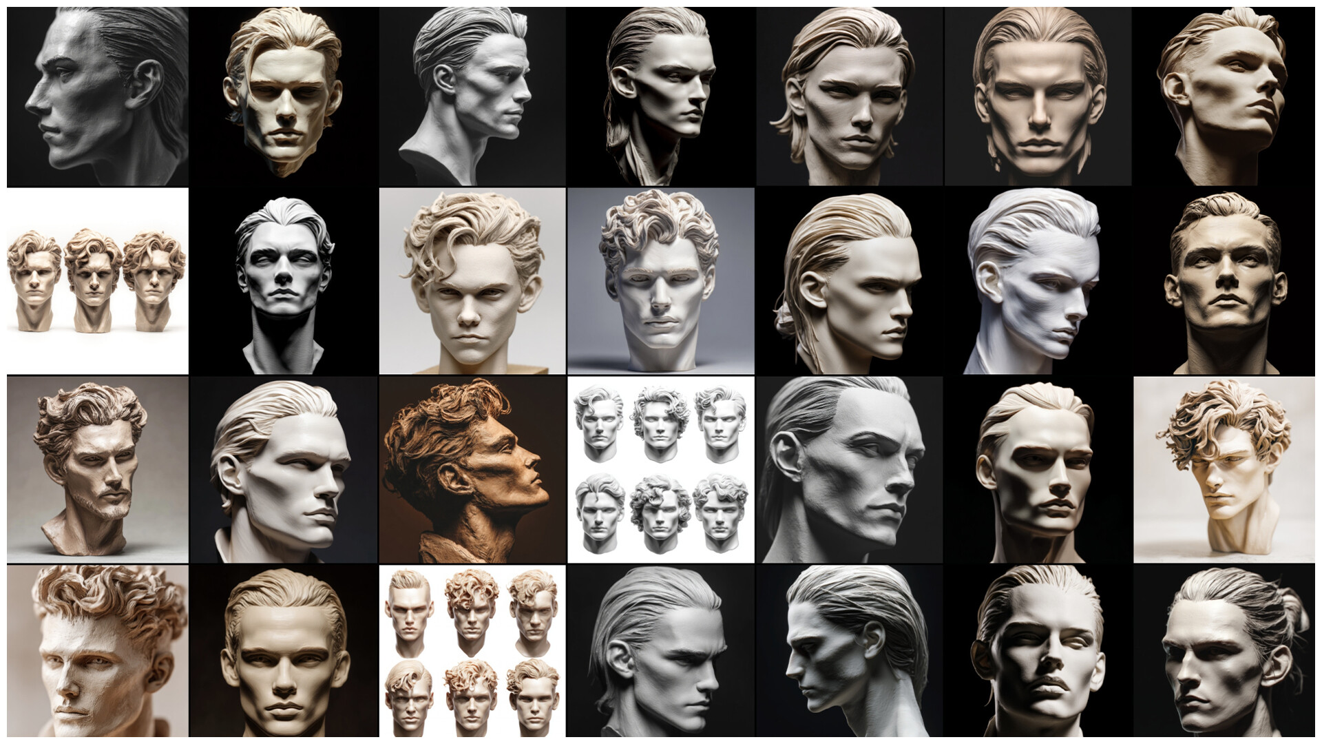 Isabelle ¥¥ - 400 MALE HEAD SCULPT