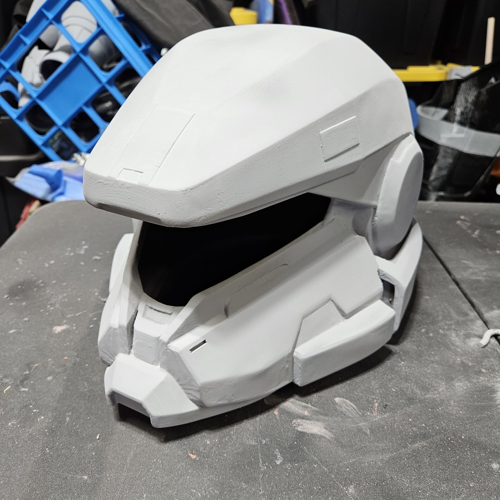 ArtStation - Halo Helmet wearable. work in progress!