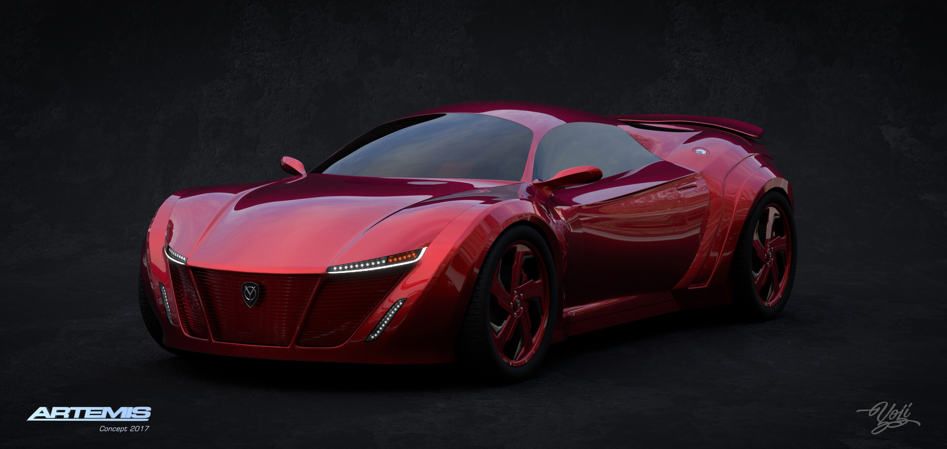 ArtStation - A cool car concept by Julien Deville