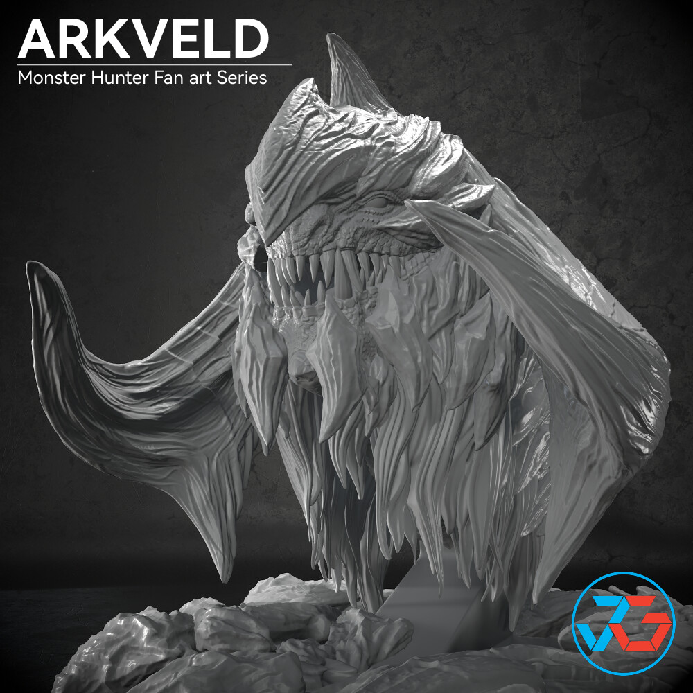 Sugih Krisna Prawira - Arkveld Fan Art - Monster Hunter Wilds - 3D ...