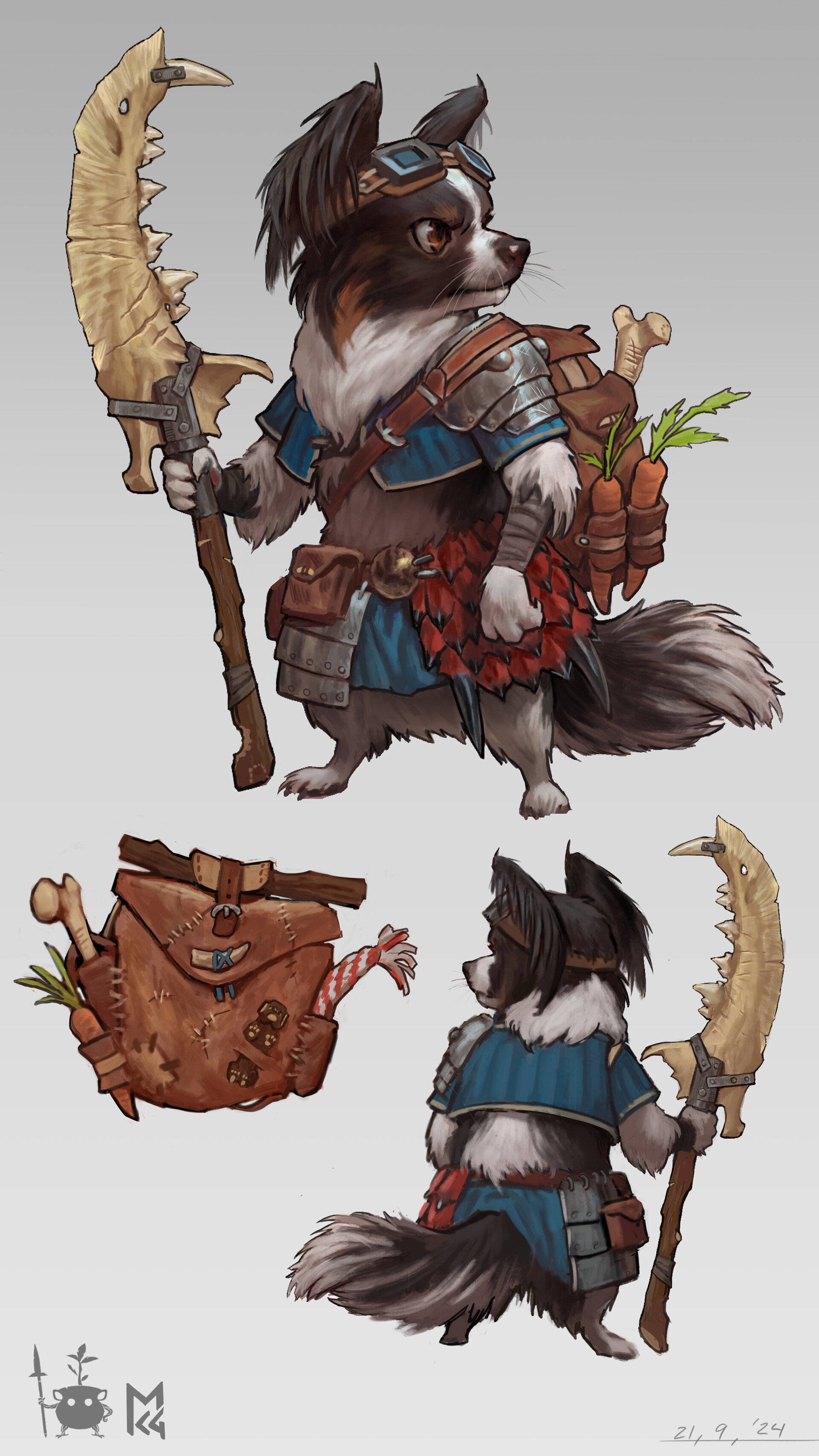 ArtStation - Ace hunter Momo