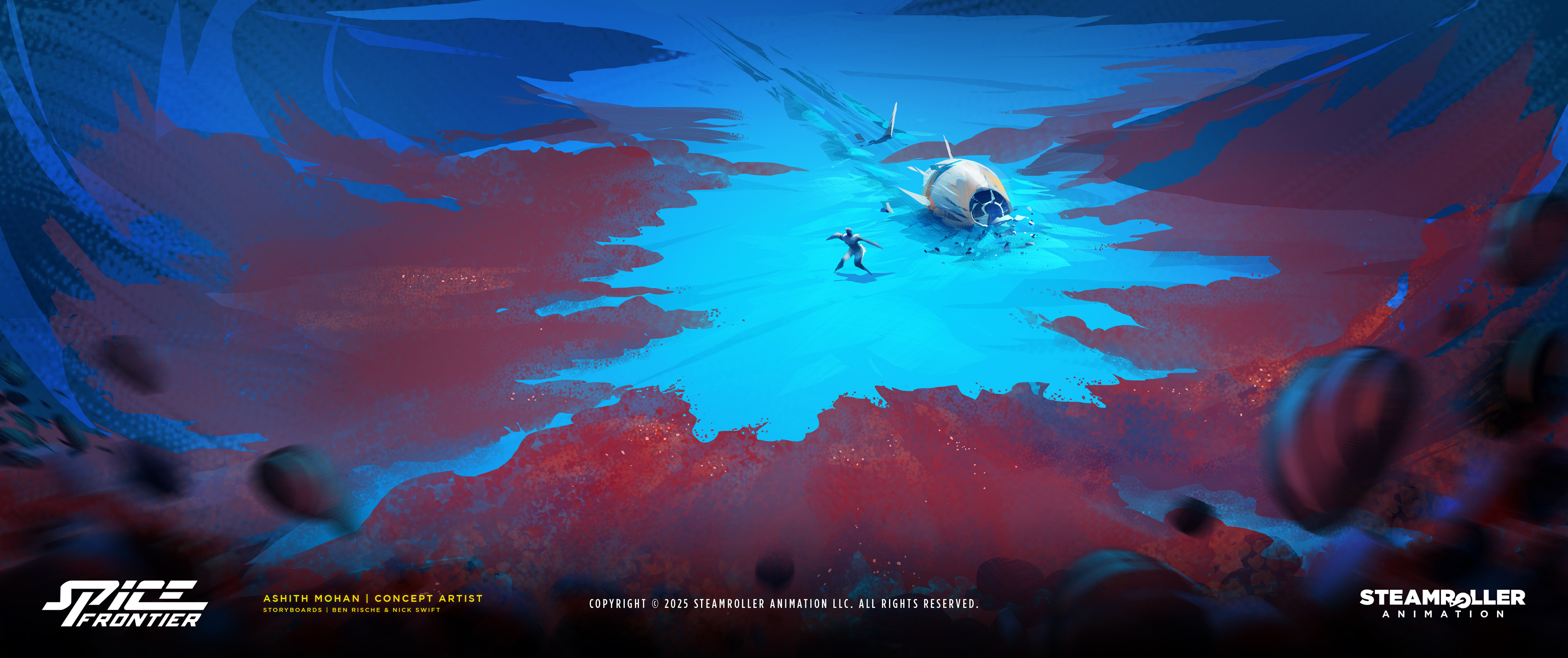 Steamroller Animation Spice Frontier Art Blast - ArtStation Magazine