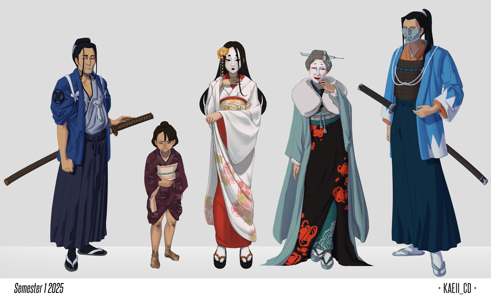 ArtStation - Edo - Character Design Project