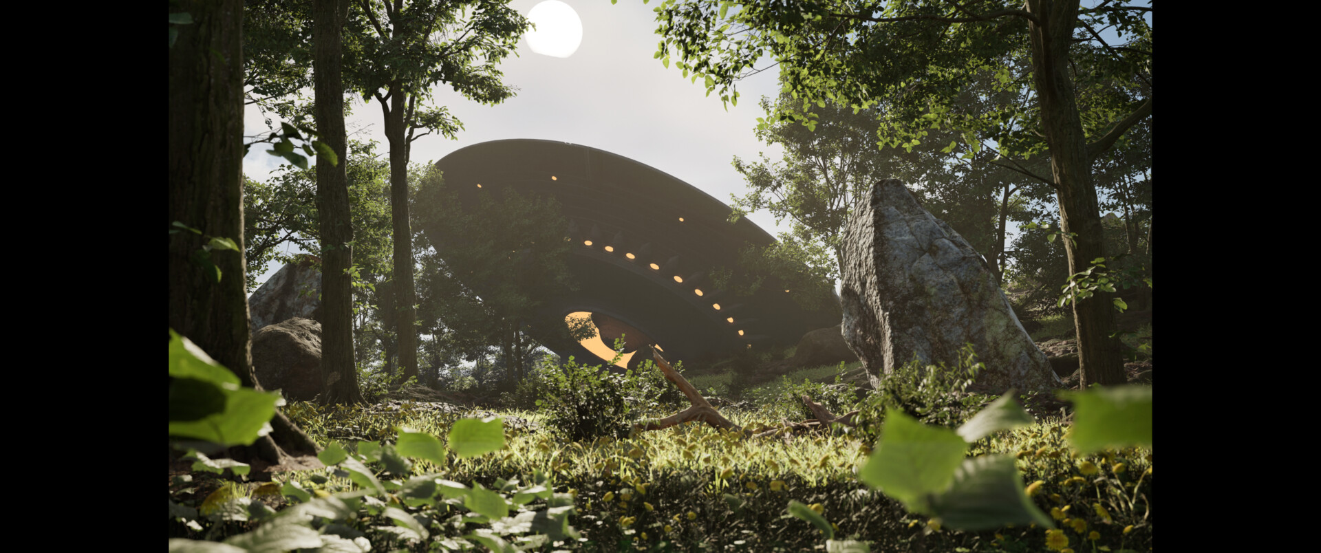 ArtStation - UFO crash