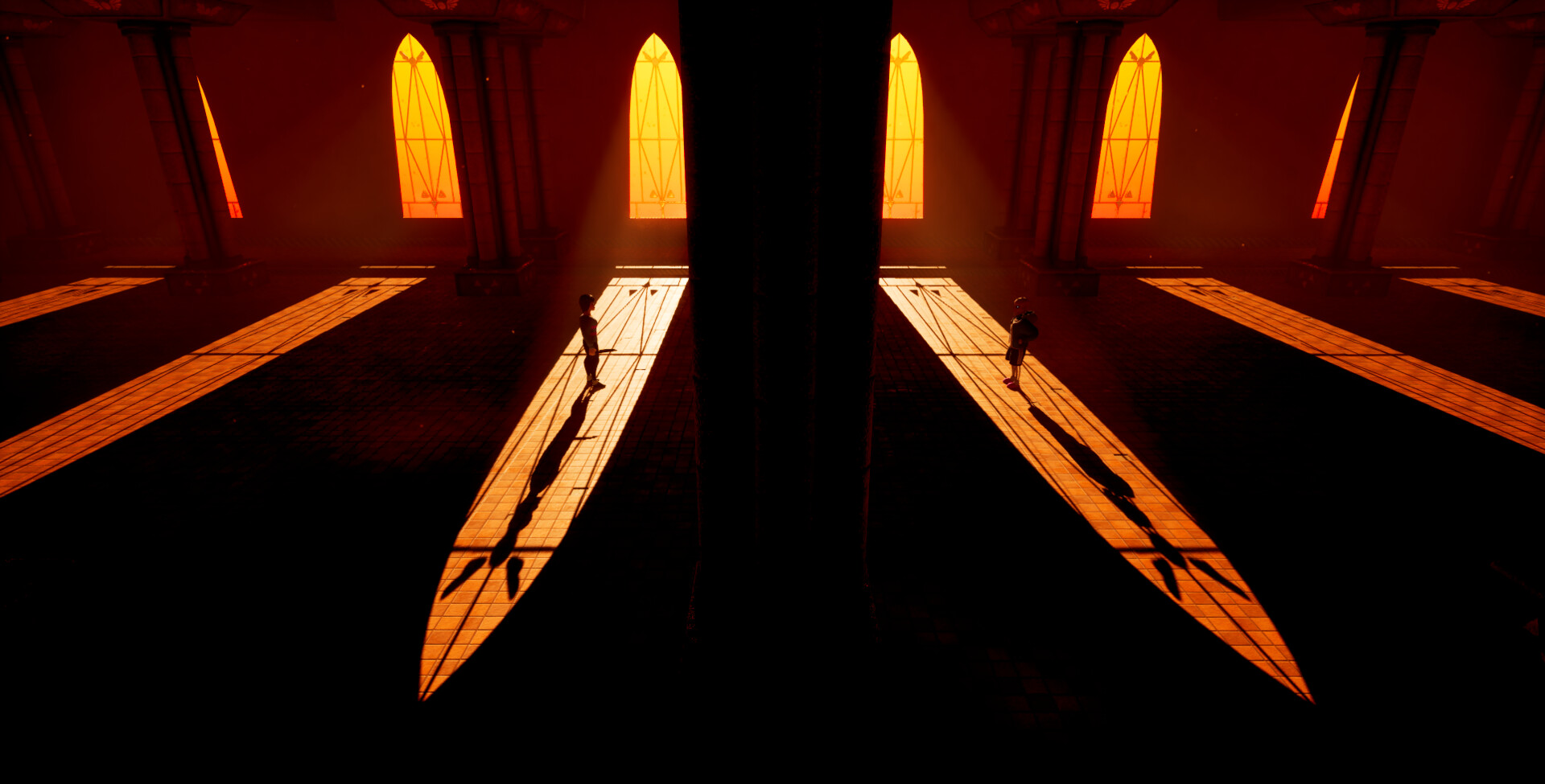 Marcus Charles - 3D Environment - Final Corridor (Judgement Hall 3/4)