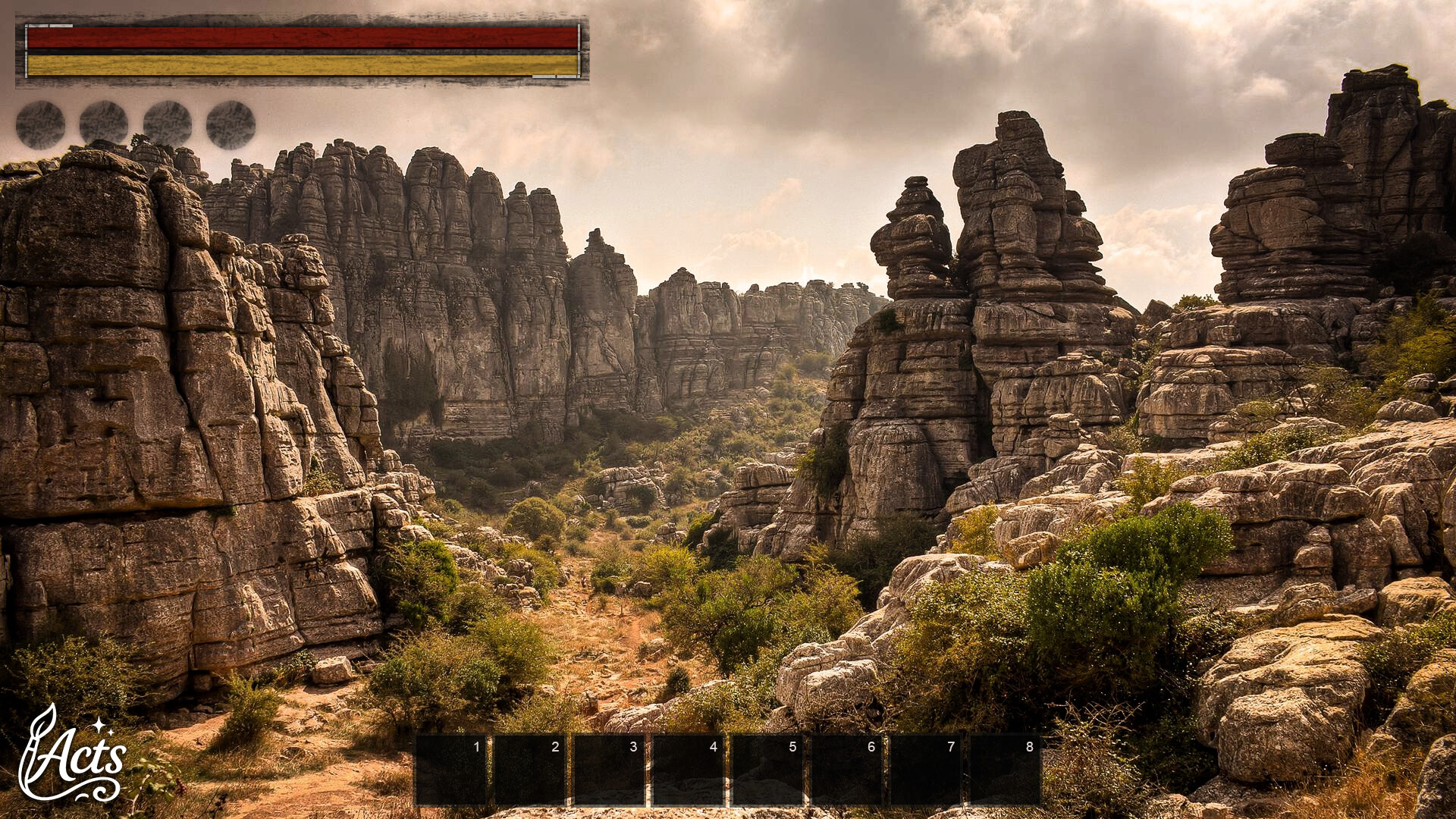 ArtStation - Desert UI