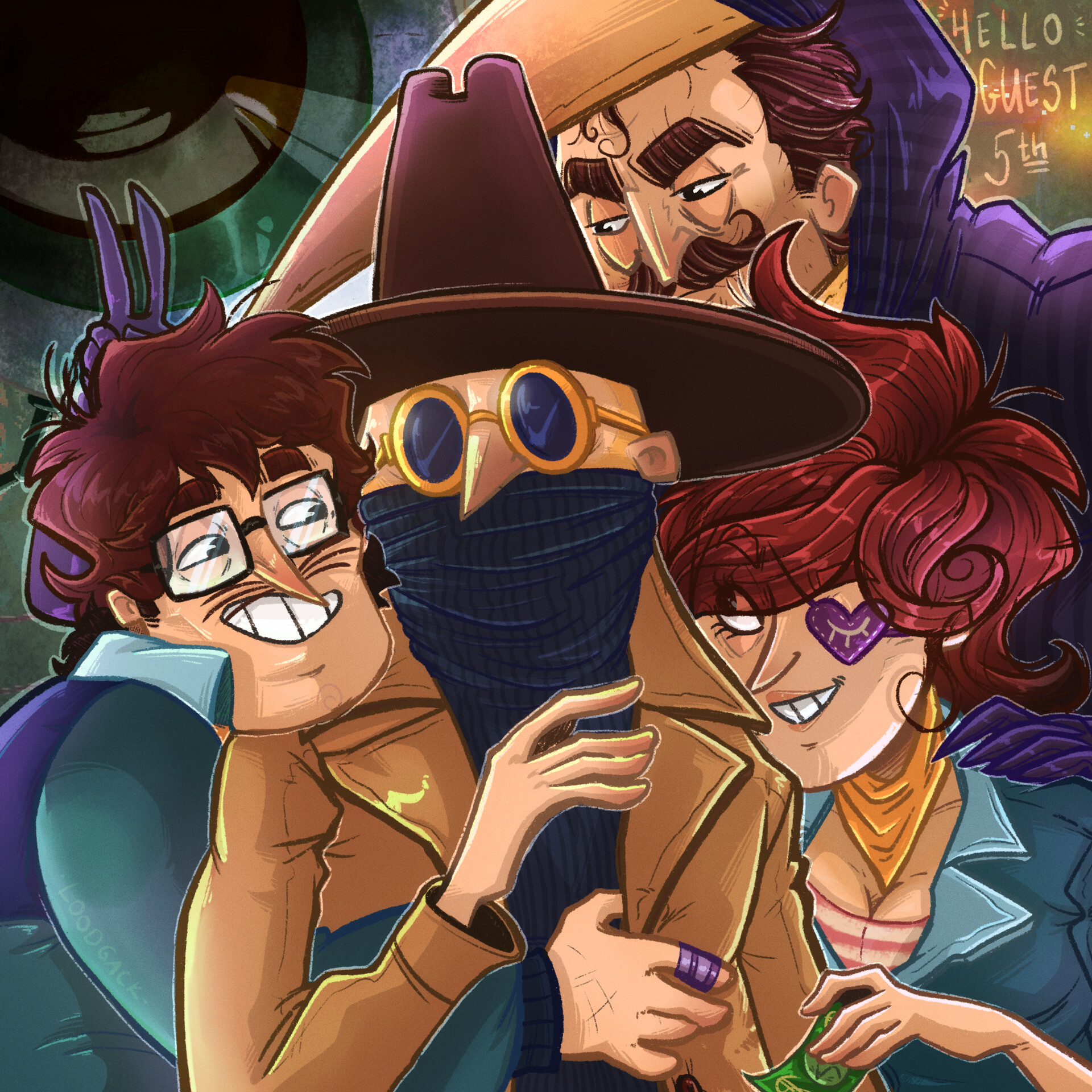 ArtStation - Hello Guest fanart