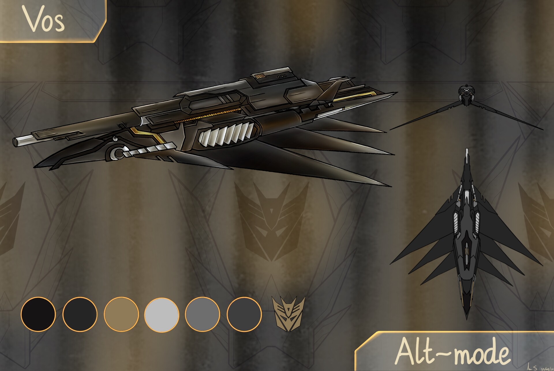 ArtStation - Transformers Prime: Vos' Alt~mode | Character Design