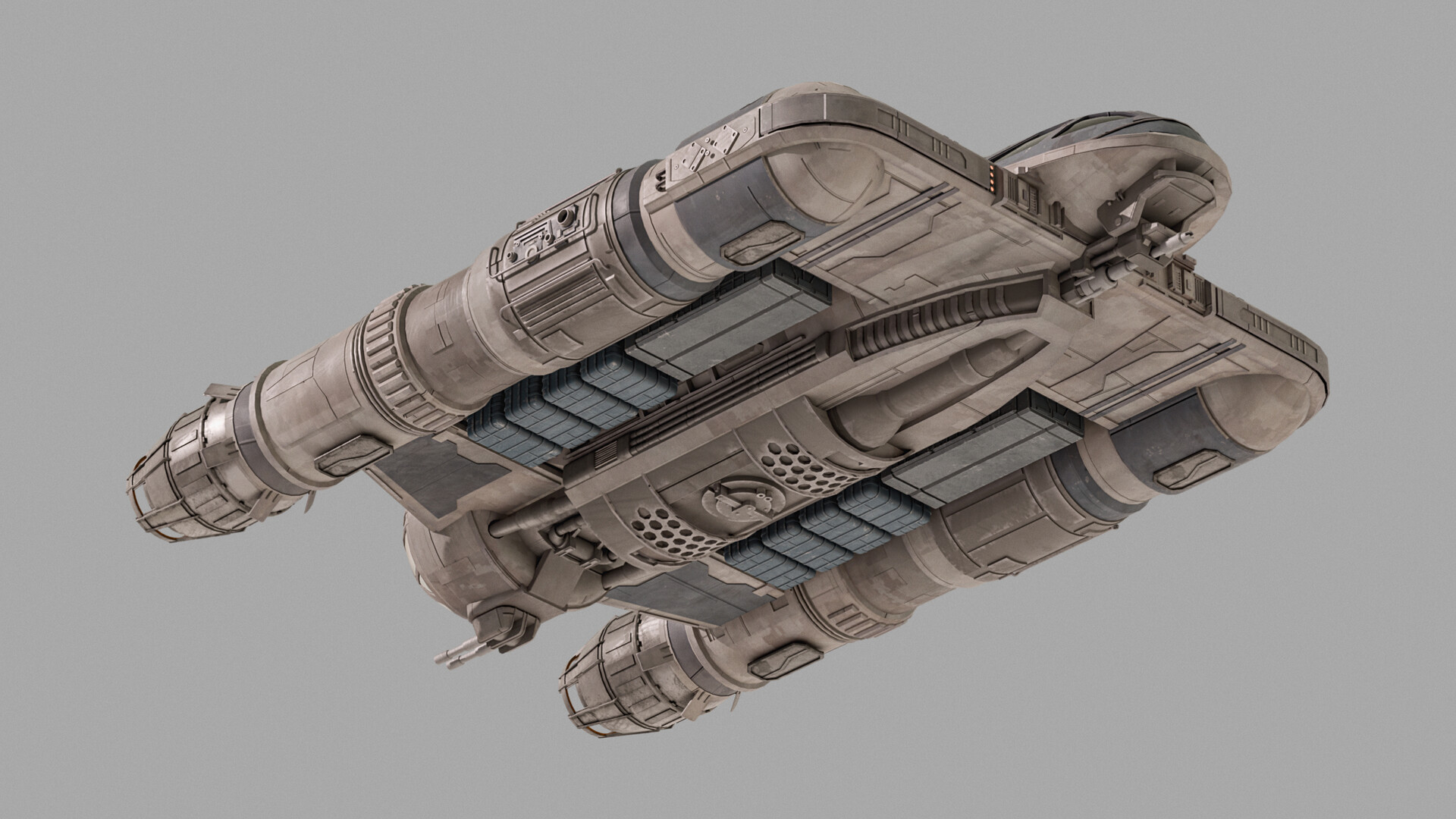 Digital Shipyard - VCX-70 Convergent-class Light Freighter - Star Wars ...