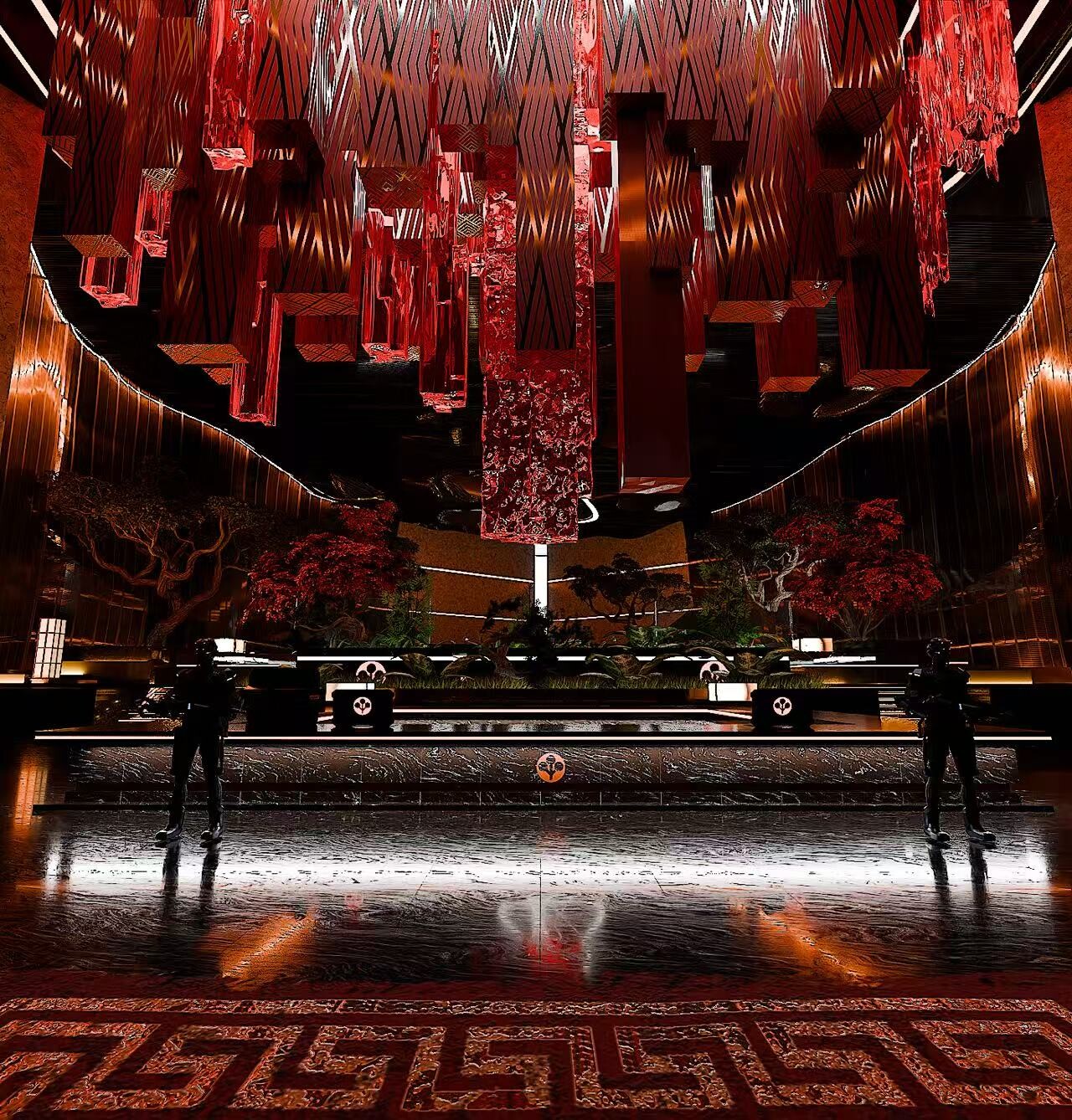 ArtStation - Crimson Hall