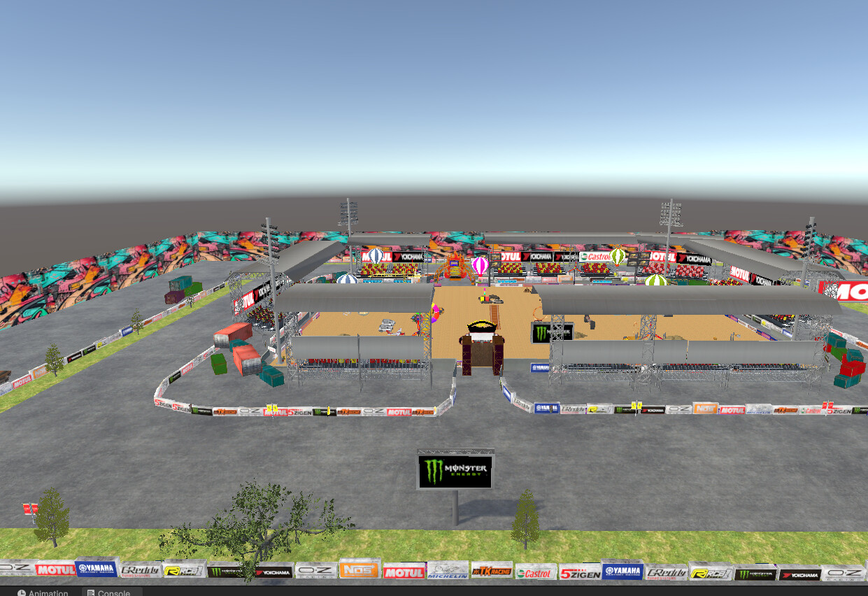 ArtStation - Monster Truck Derby environment