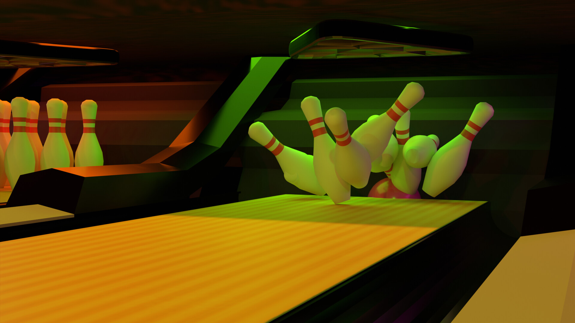 ArtStation - Bowling Game