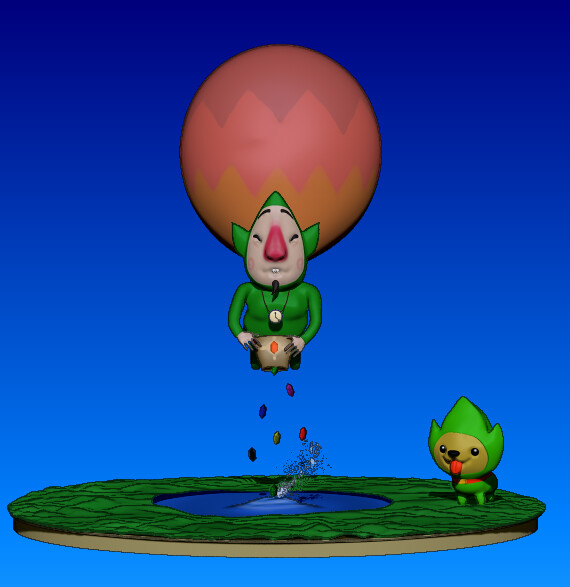 ArtStation - Tingle sculpt