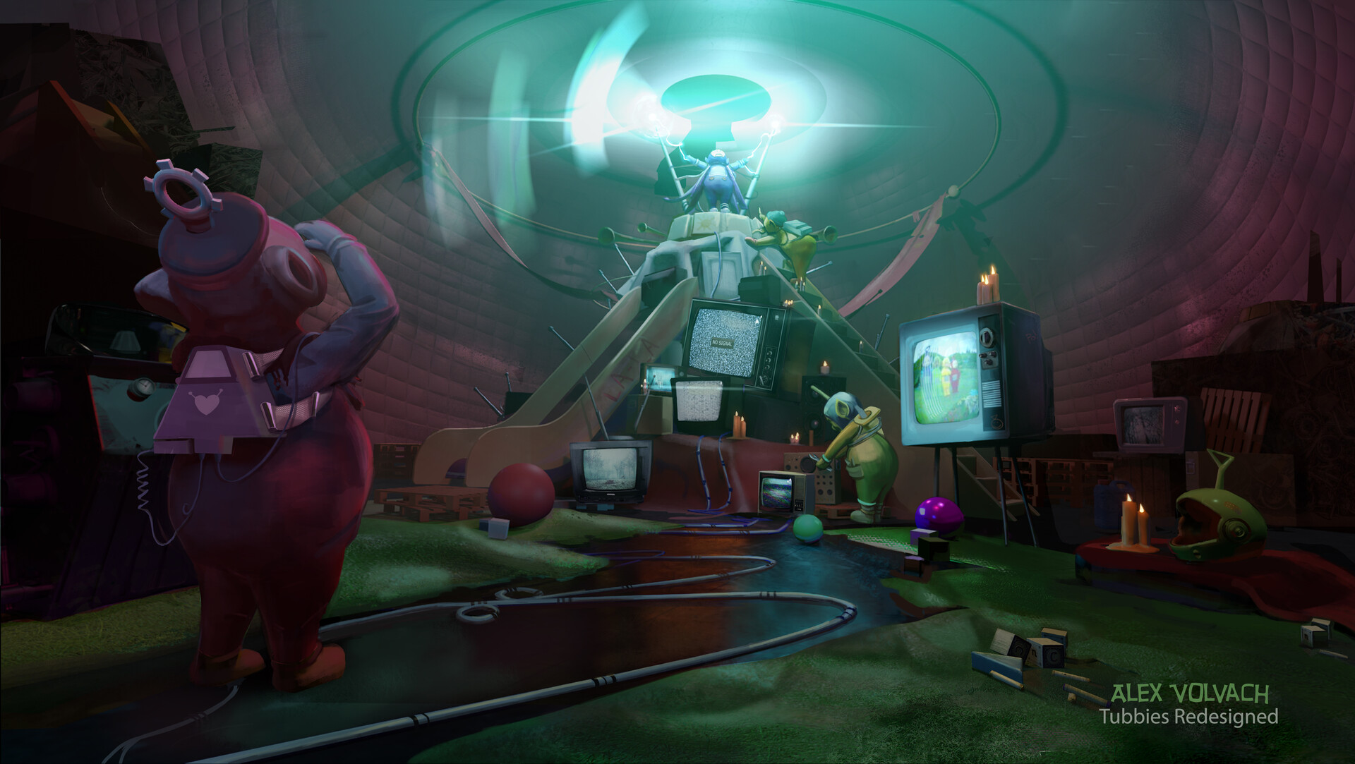 ArtStation - Teletubby Redesign pt.2