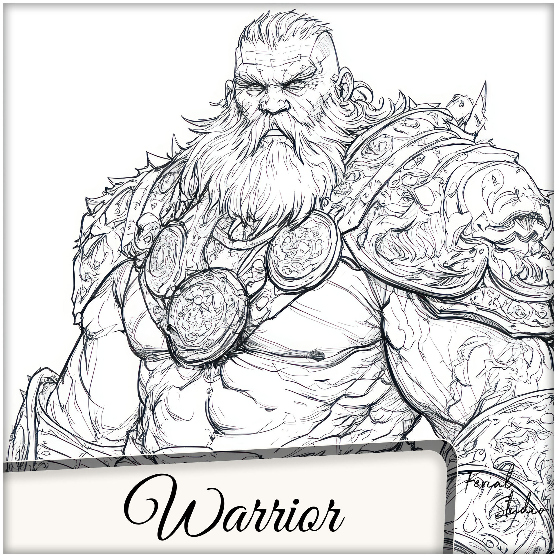 ArtStation - 🔹230 Warrior - Sketch Reference Image Pack v.10 |4K|