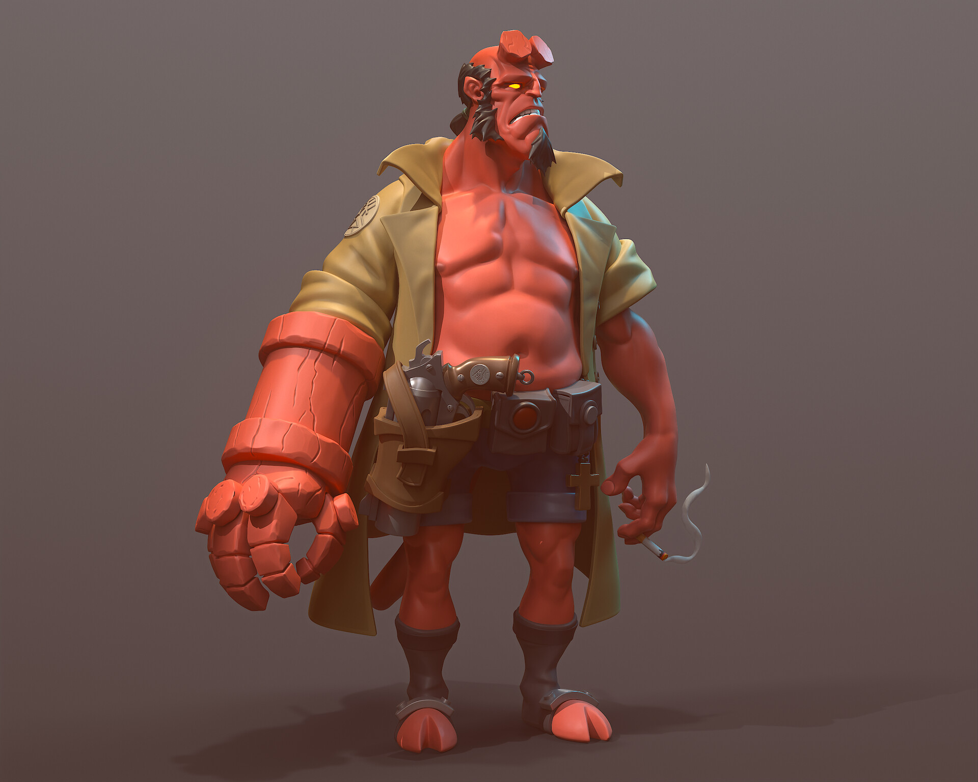 ArtStation - Hellboy