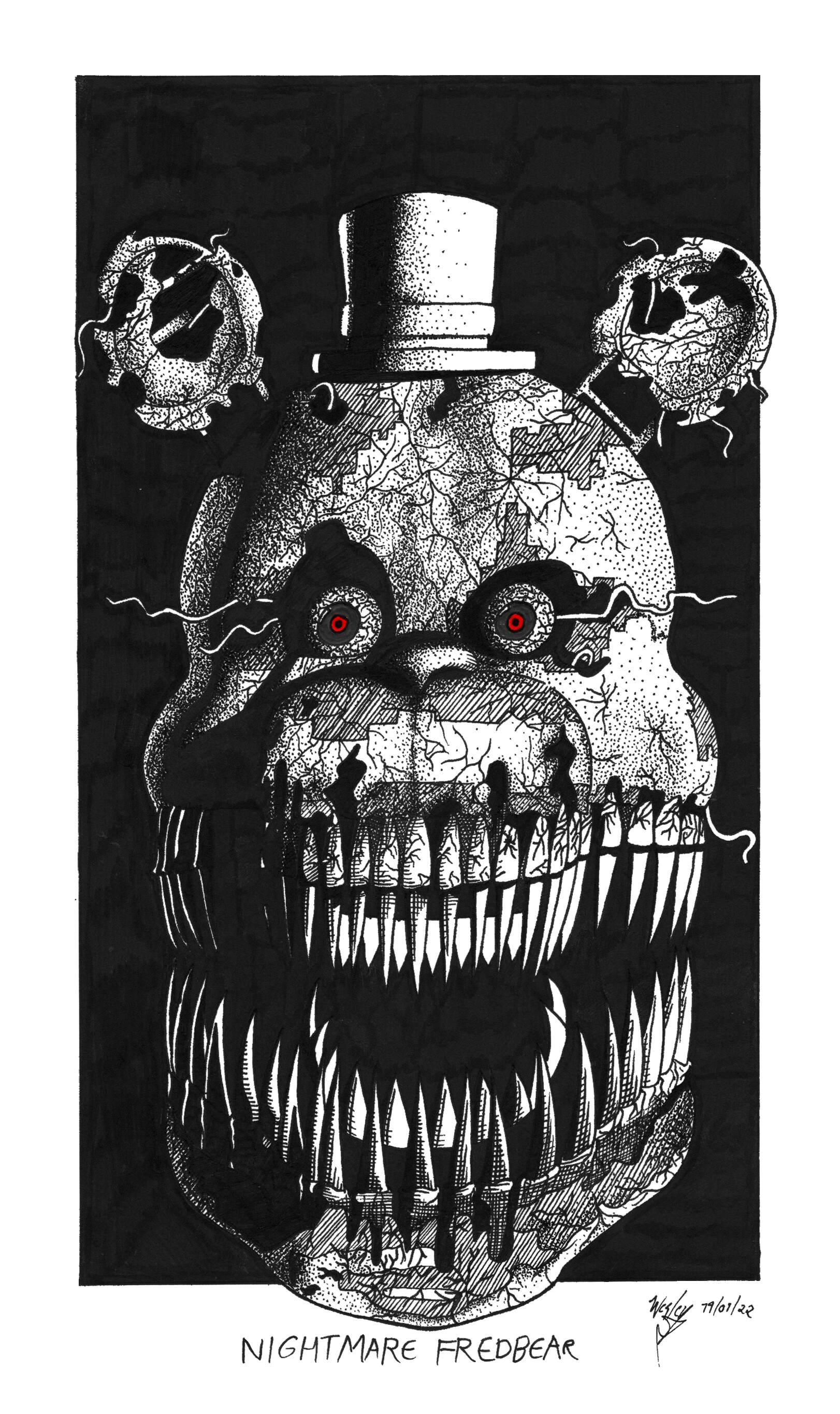 ArtStation - Nightmare Fredbear