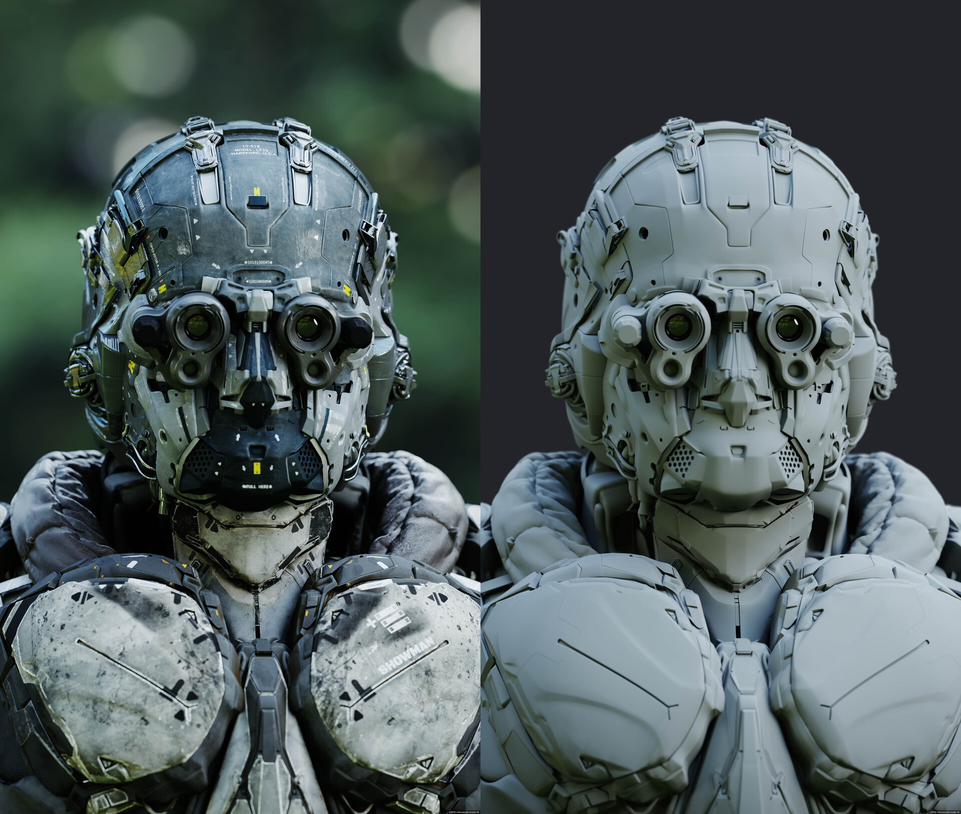 Valentine Sorokin - COD helmets