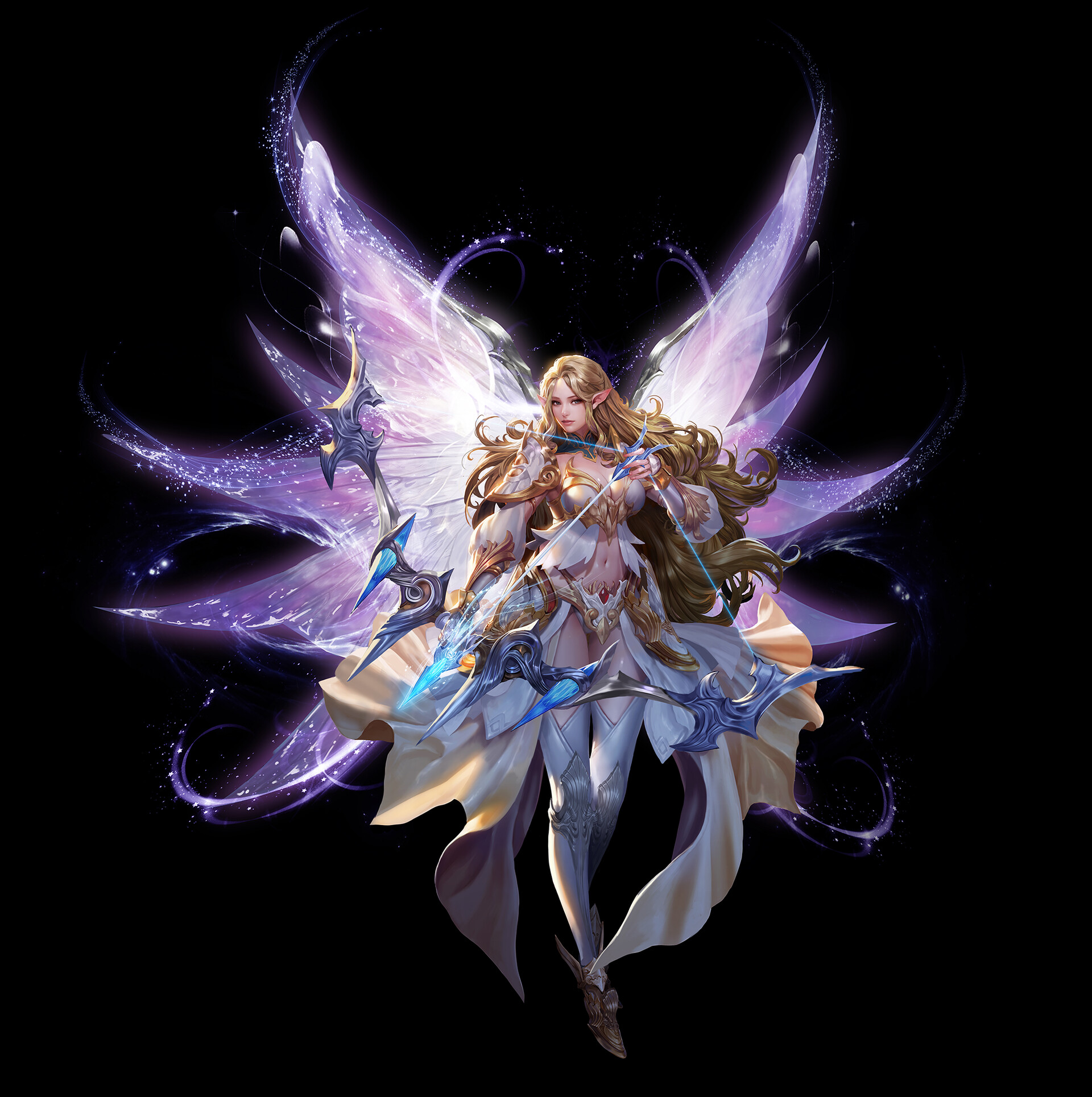 ArtStation - Celestial Archer – Guardian of the Sky