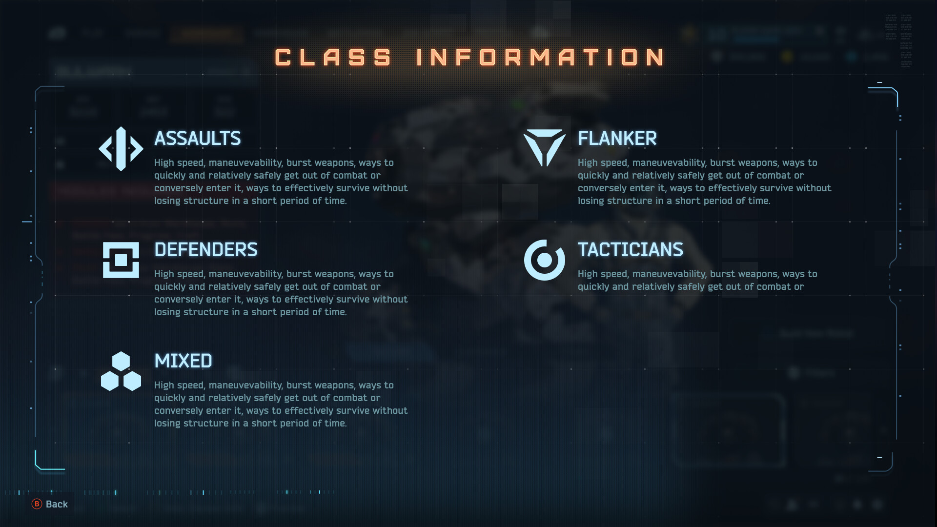 ArtStation - Class Info UI