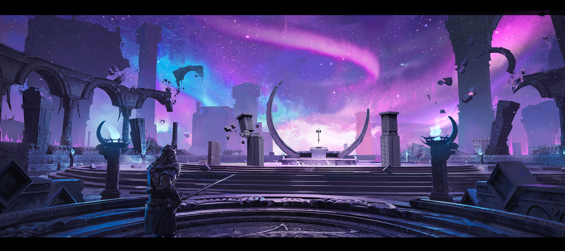 ArtStation - Einvala - Ancestral plane environment concept art