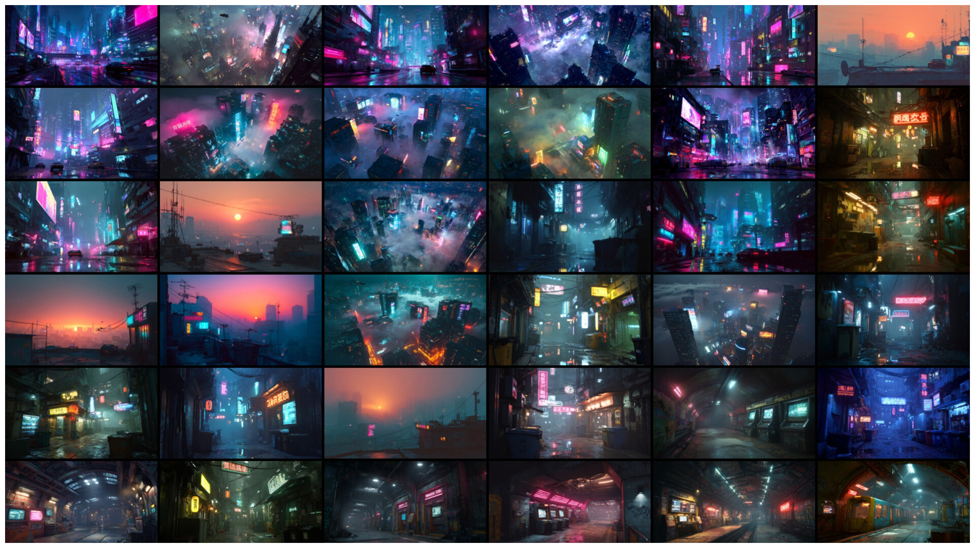 Isabelle Studio (¥¥ Isabelle ¥¥) - 400 NEON CITYSCAPE-CYBERPUNK NIGHTS