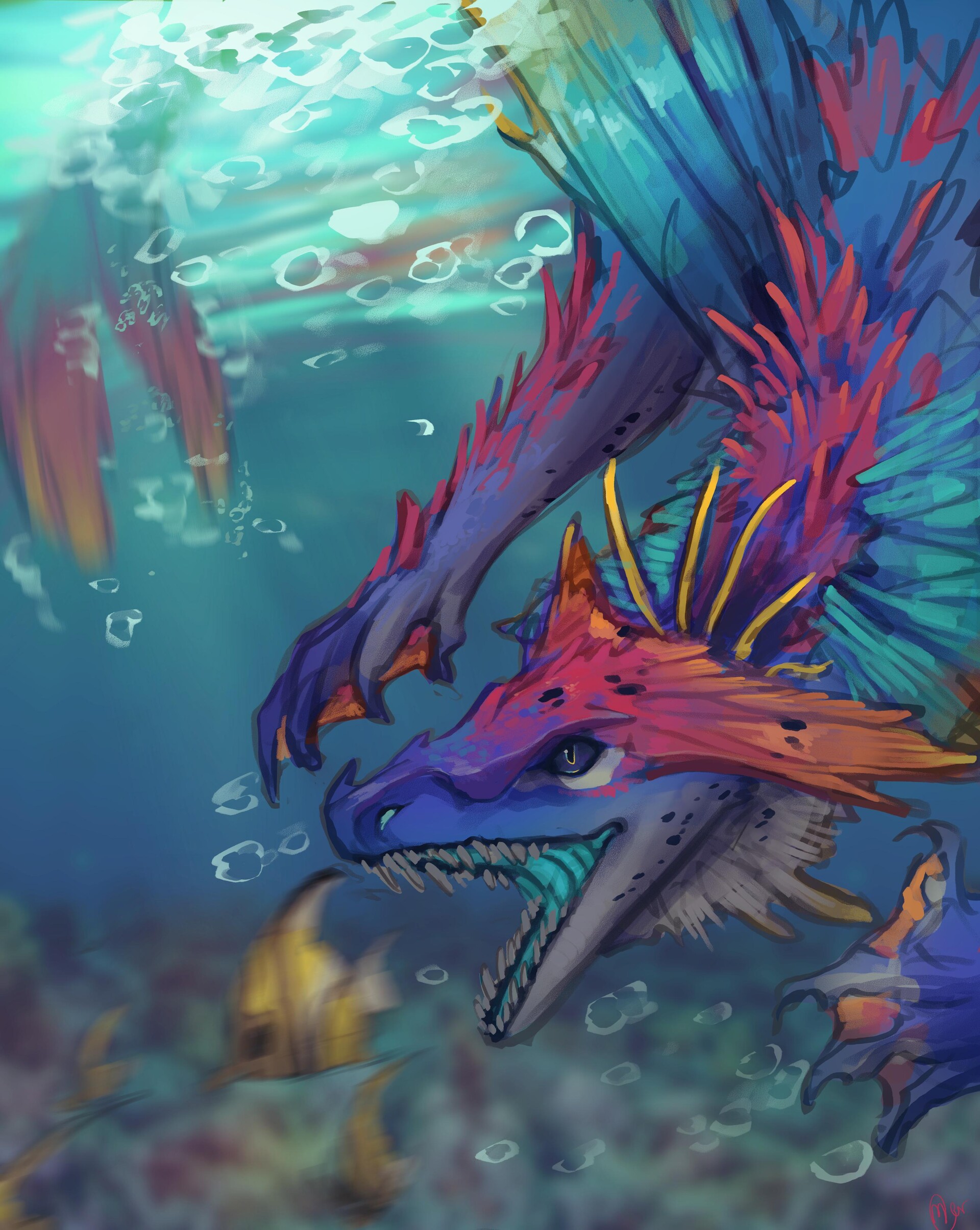 ArtStation - Reef Dragon
