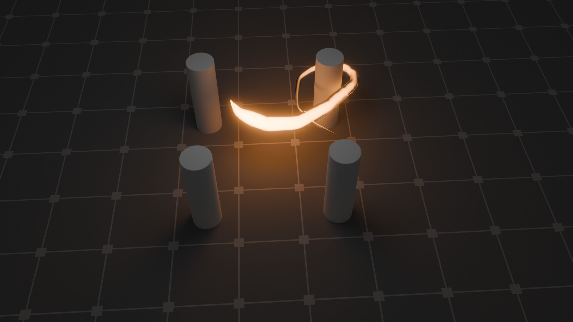 ArtStation - Energy Ribbon Simulation