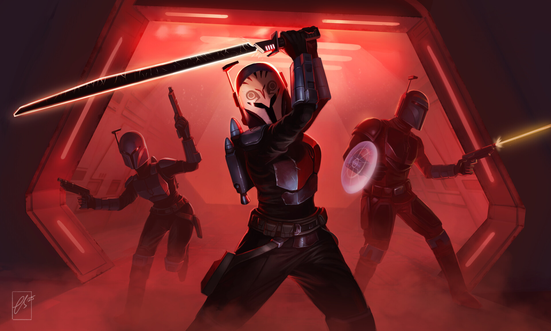 ArtStation - Bo-Katan, Armed and Dangerous