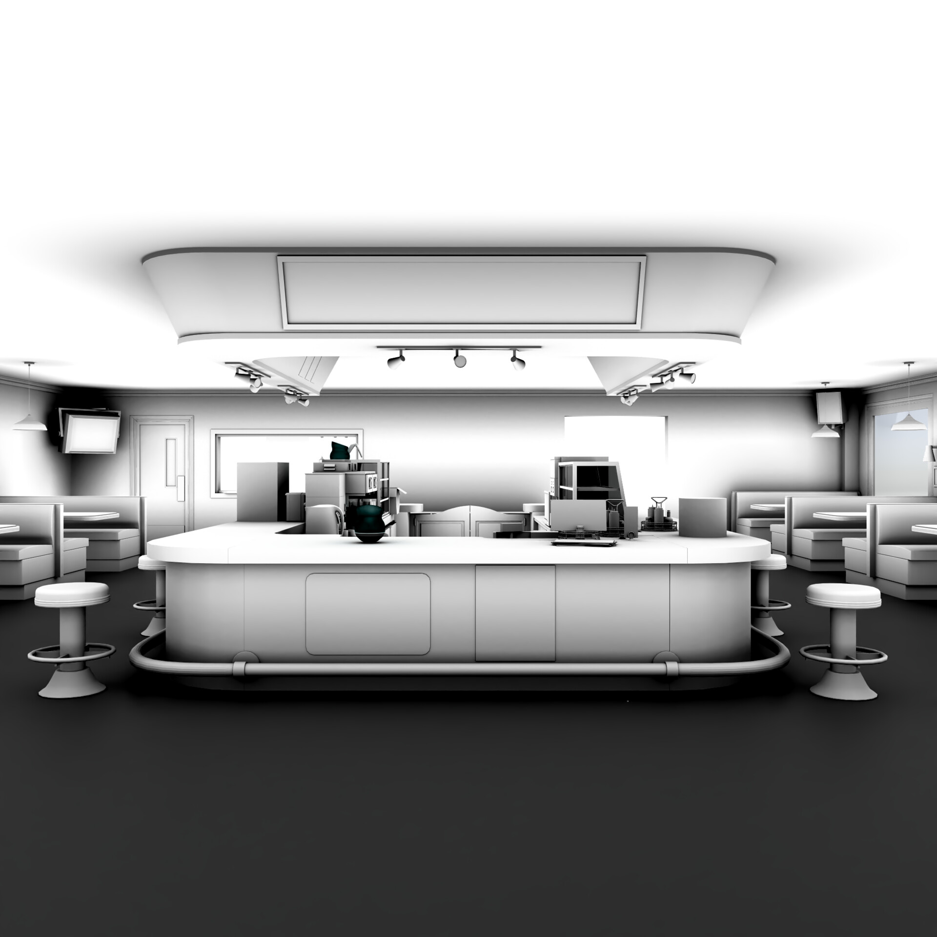 ArtStation - OH Deer Diner Alan Wake 2