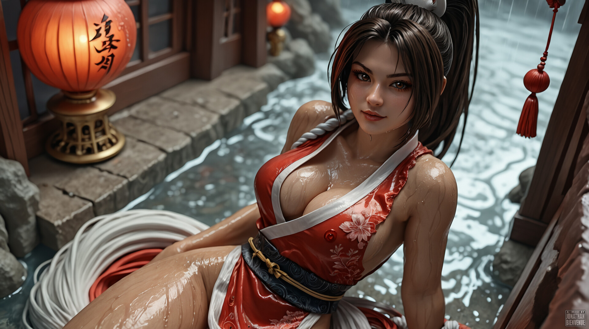 ArtStation - MAI SHIRANUI - COLD RAIN FOR HOT MAI