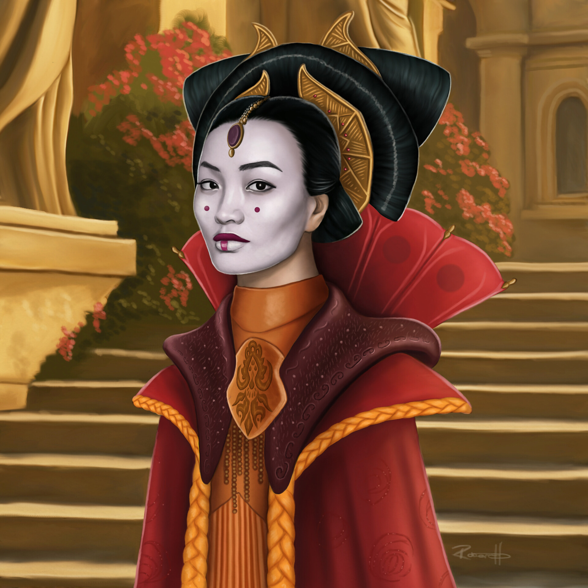 ArtStation - Naboo queen
