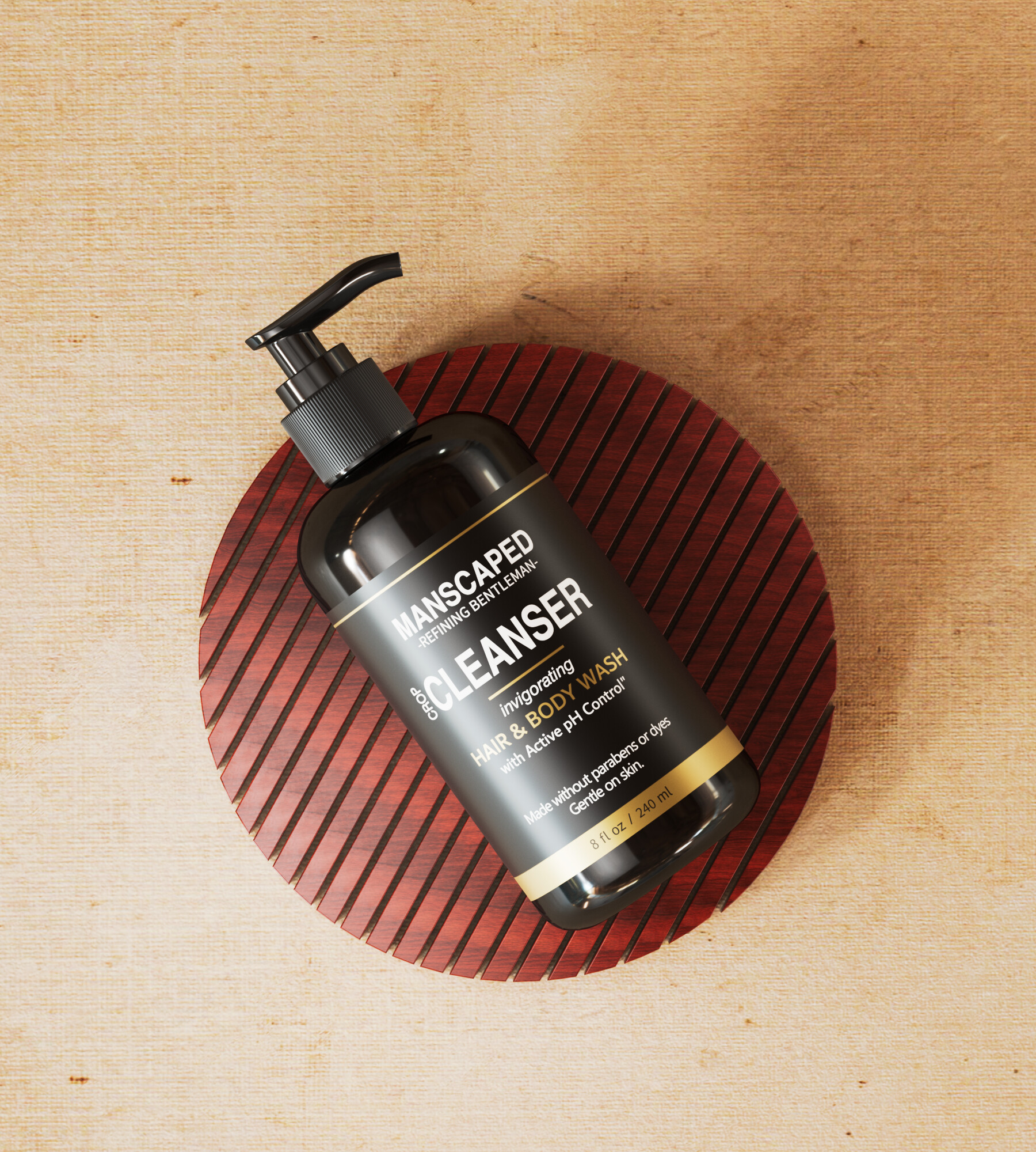 Somrat sharma - Serum Bottle (MANSCAPED Style)