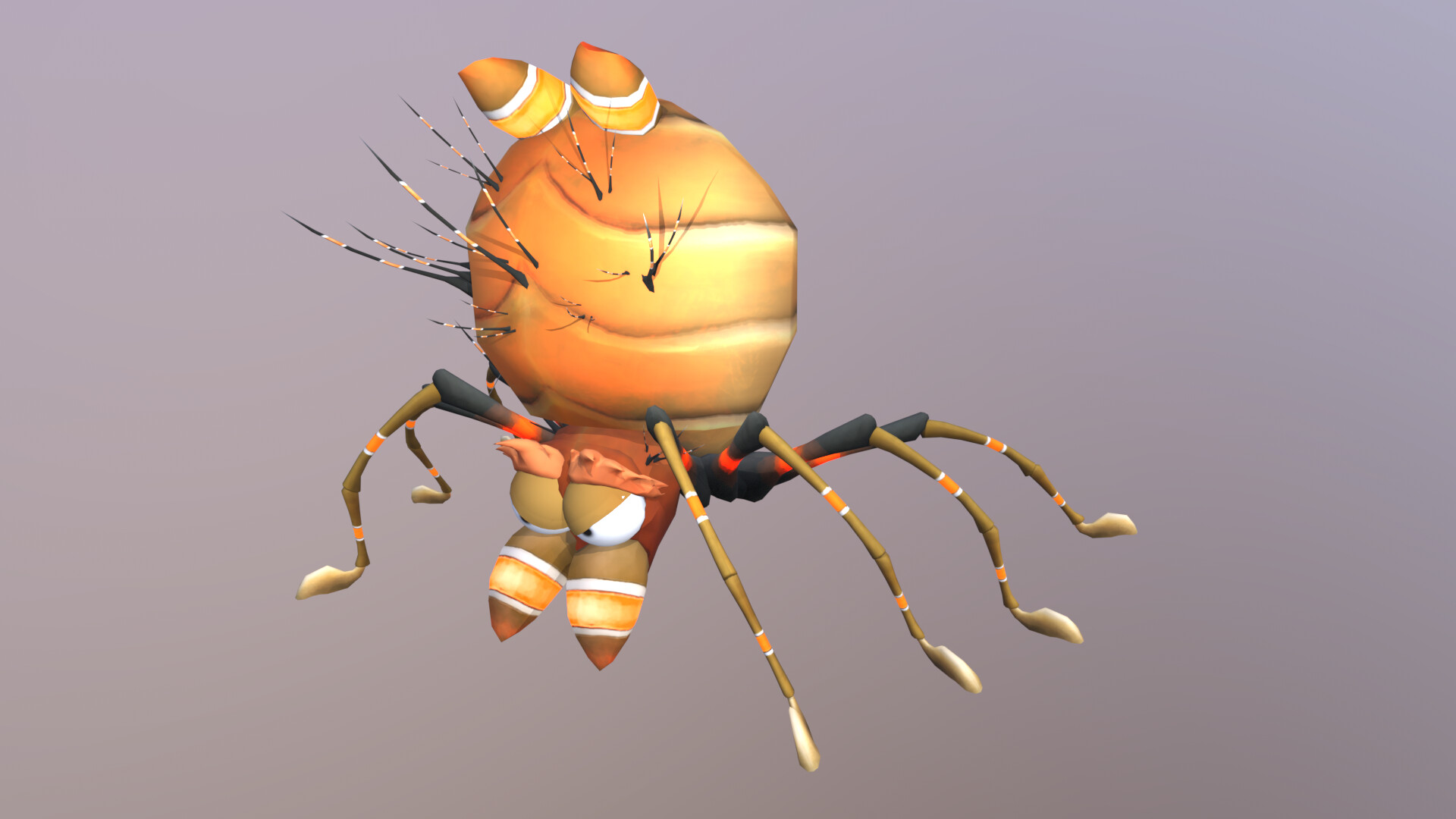 ArtStation - Cartoon Spider Enemy – My Dragoni (Panini Game Project)