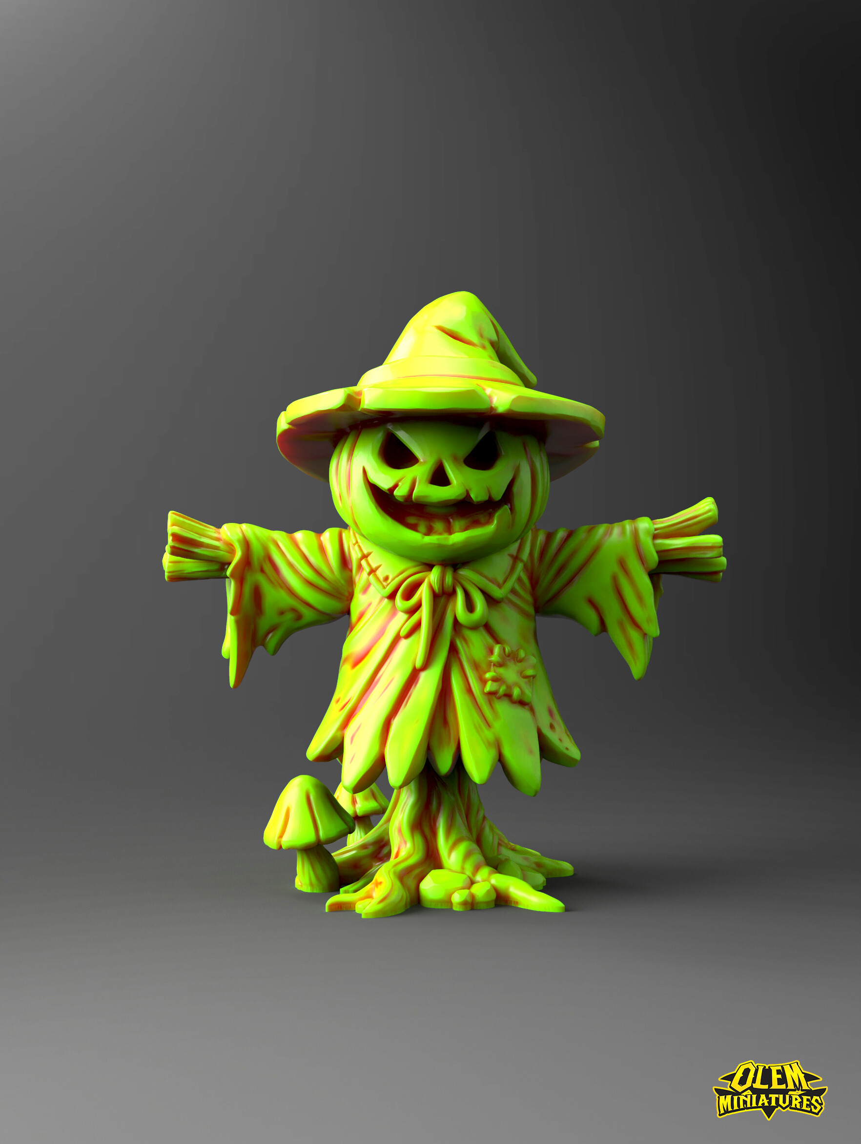 ArtStation - Spooky Scarecrow