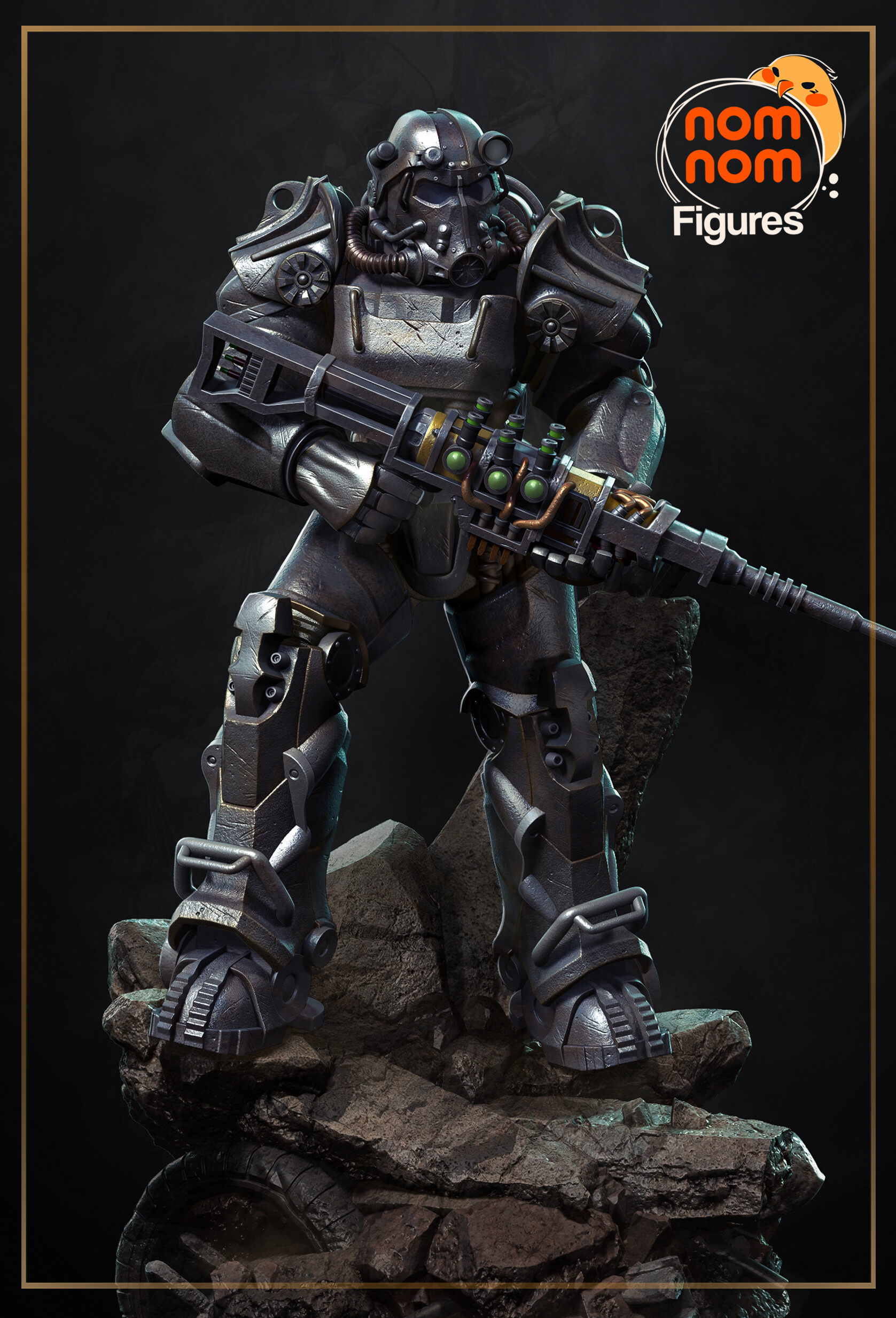 ArtStation - T-60 Power Armor - Fallout 4