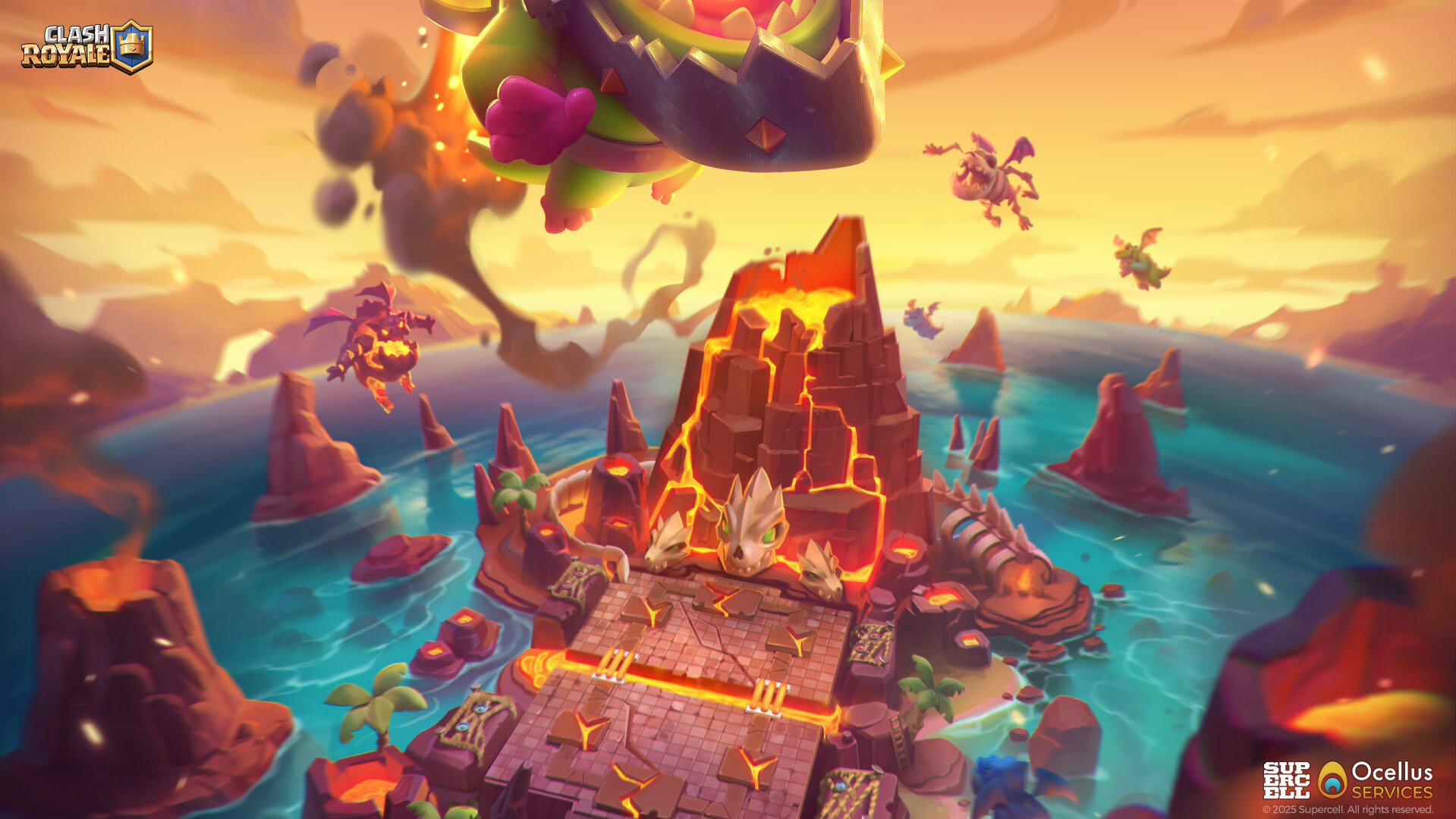 Ocellus - SERVICES - Clash Royale - Loading Screen & Social Media ...