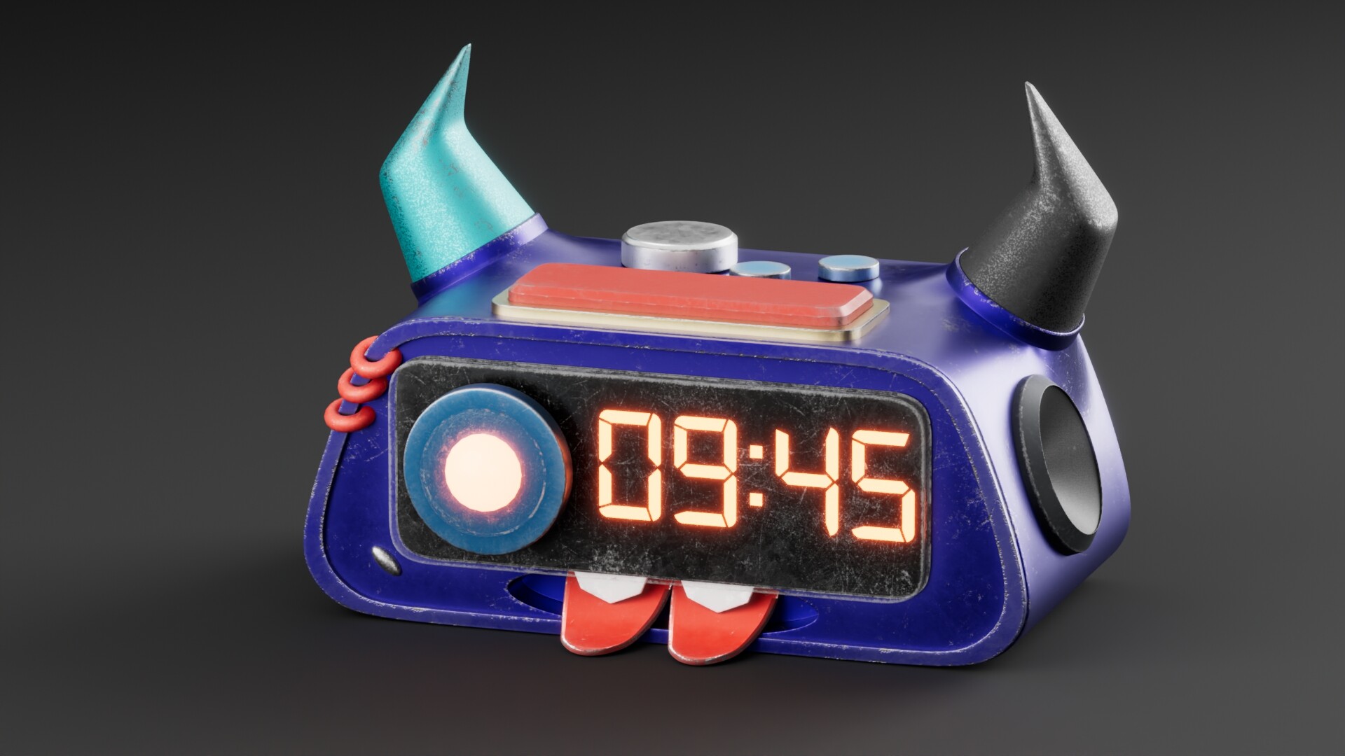 ArtStation - Monster Alarm Clock