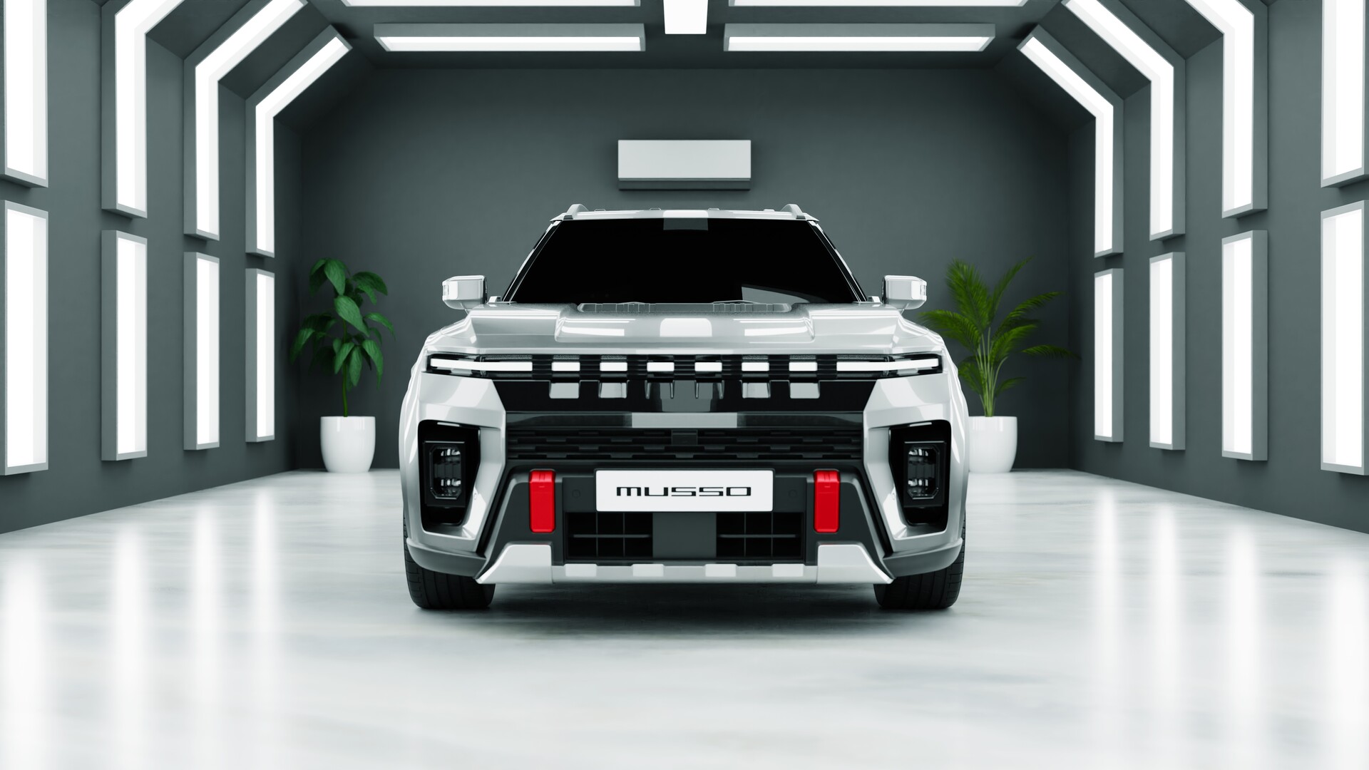 ArtStation - Kgm musso ev