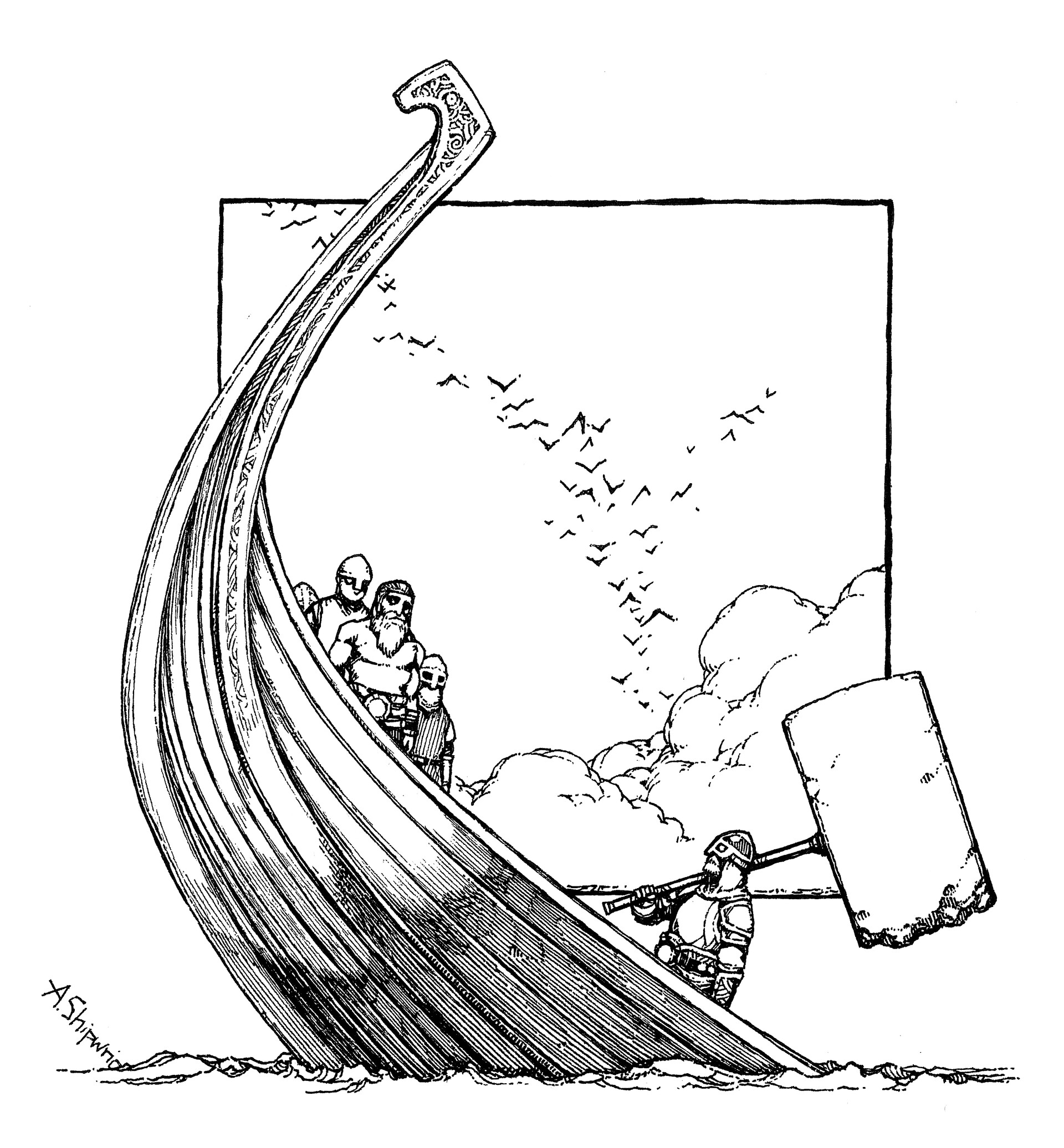 ArtStation - Tilted Ship