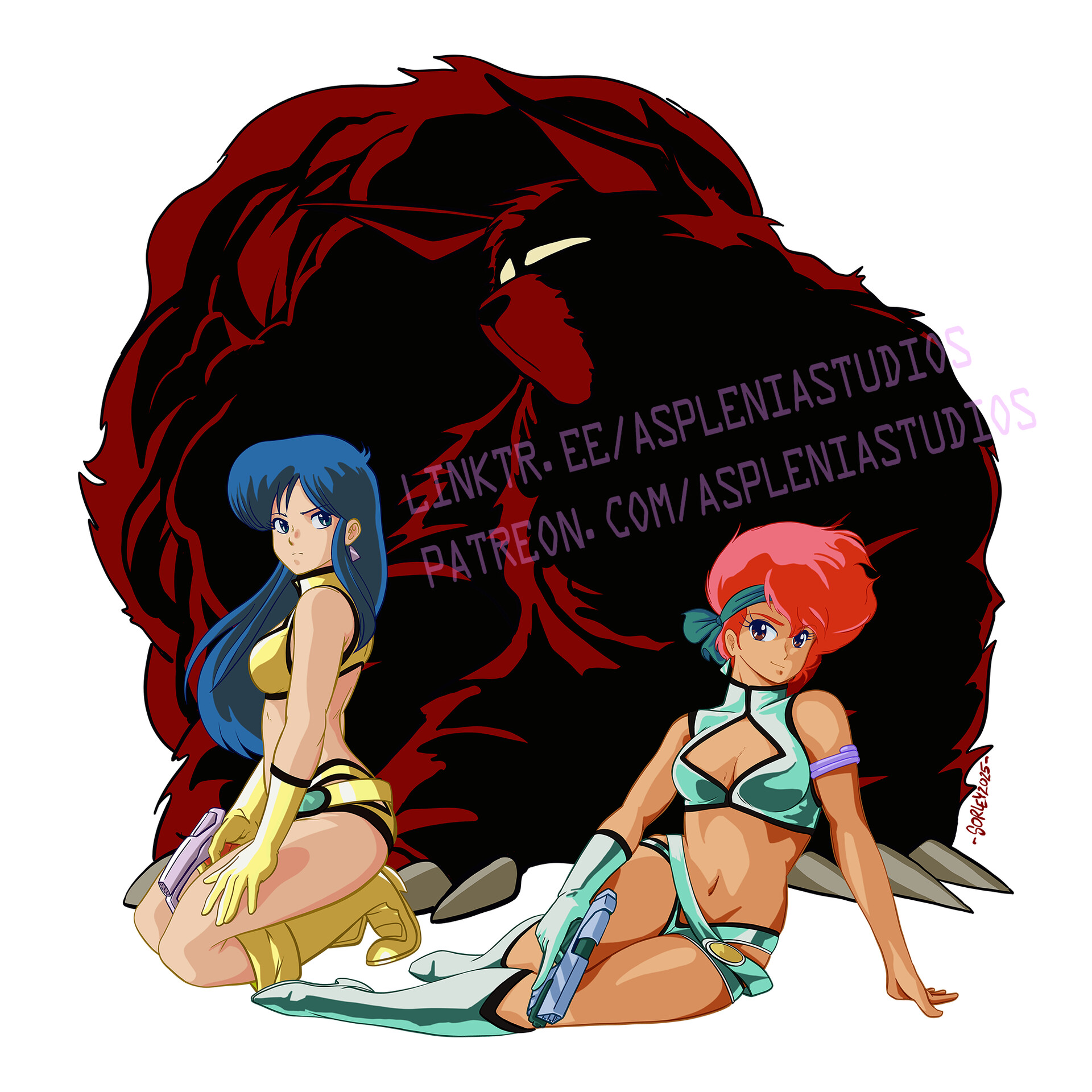 ArtStation - Dirty Pair: Lovely Angels (2025)