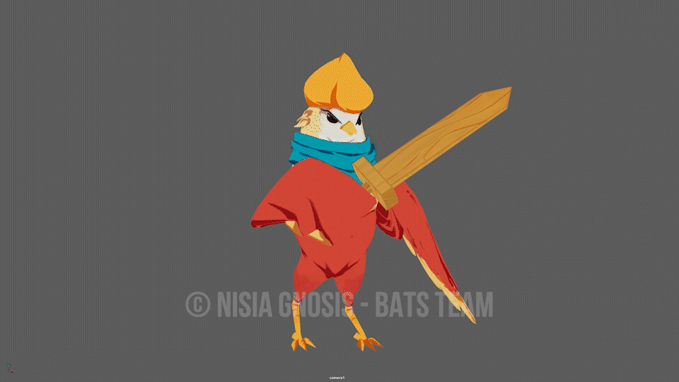ArtStation - ENEMY: ANGRY BIRD - ANIMATION