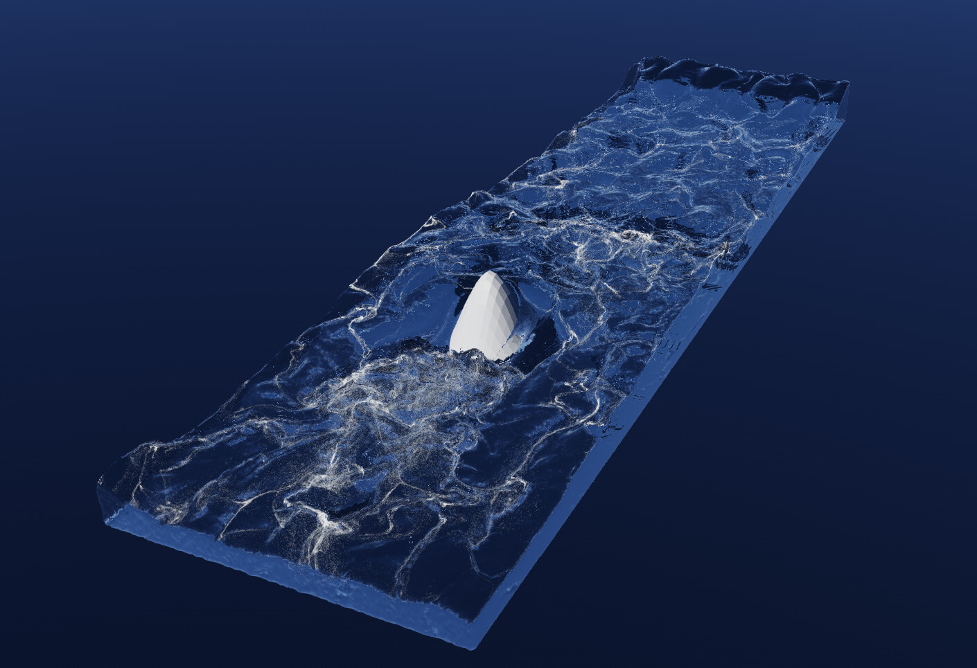 ArtStation - Cascading River Practice #01