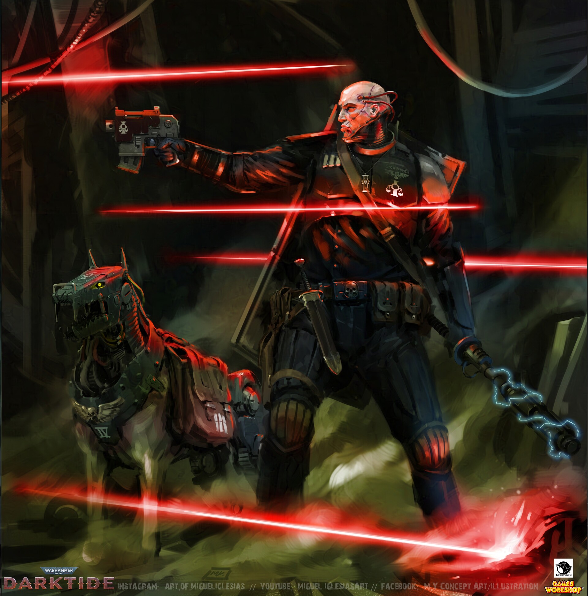 Miguel Iglesias - Warhammer 40000:Darktide- Characters Classes ...